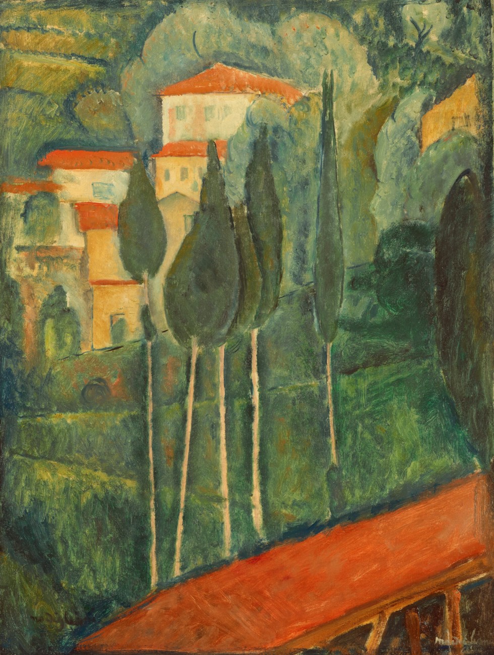 AMEDEO MODIGLIANI (1884-1920), Paysage dans le Midi | Christie's
