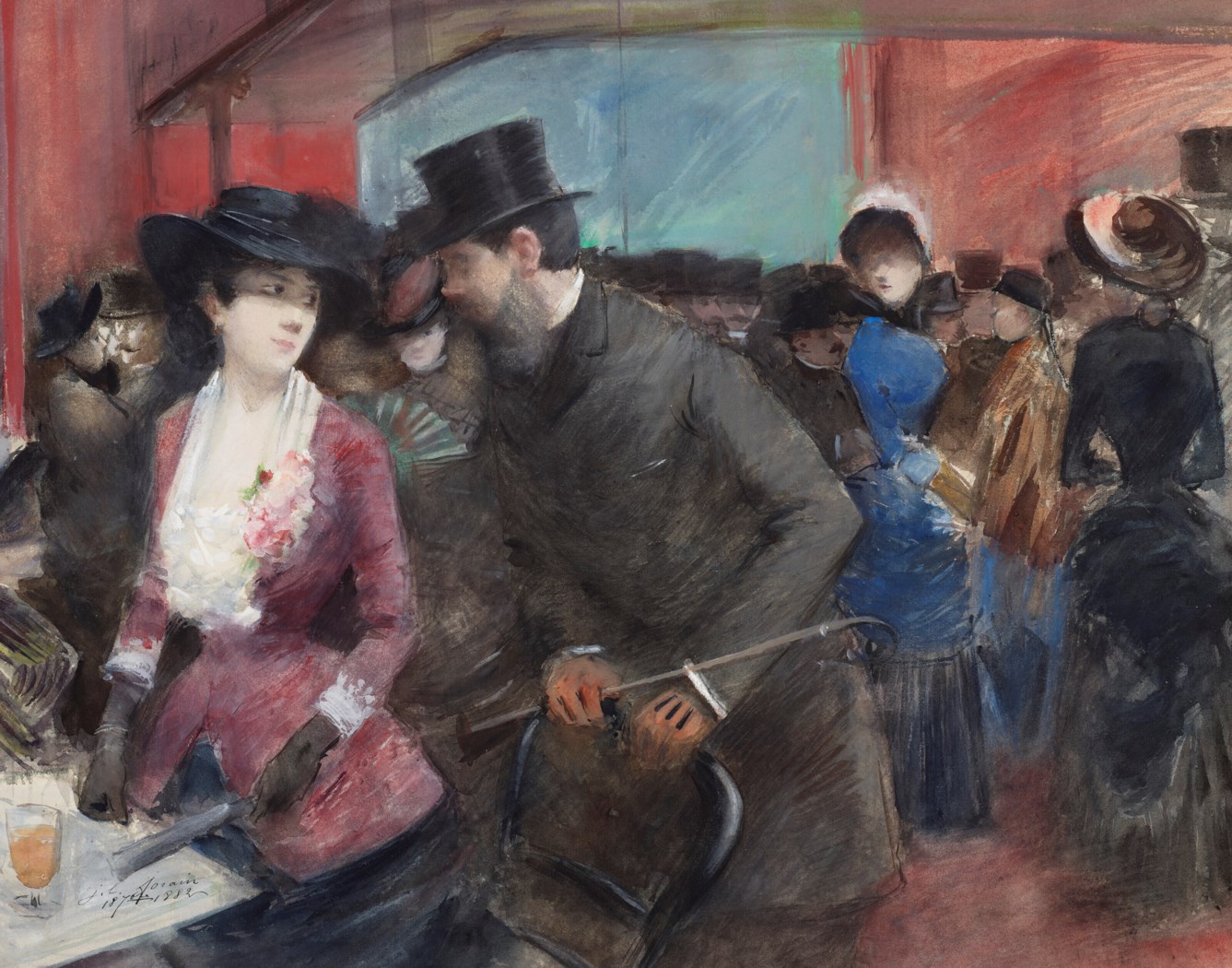 JEAN LOUIS FORAIN (1852-1931), Folies bergère | Christie's