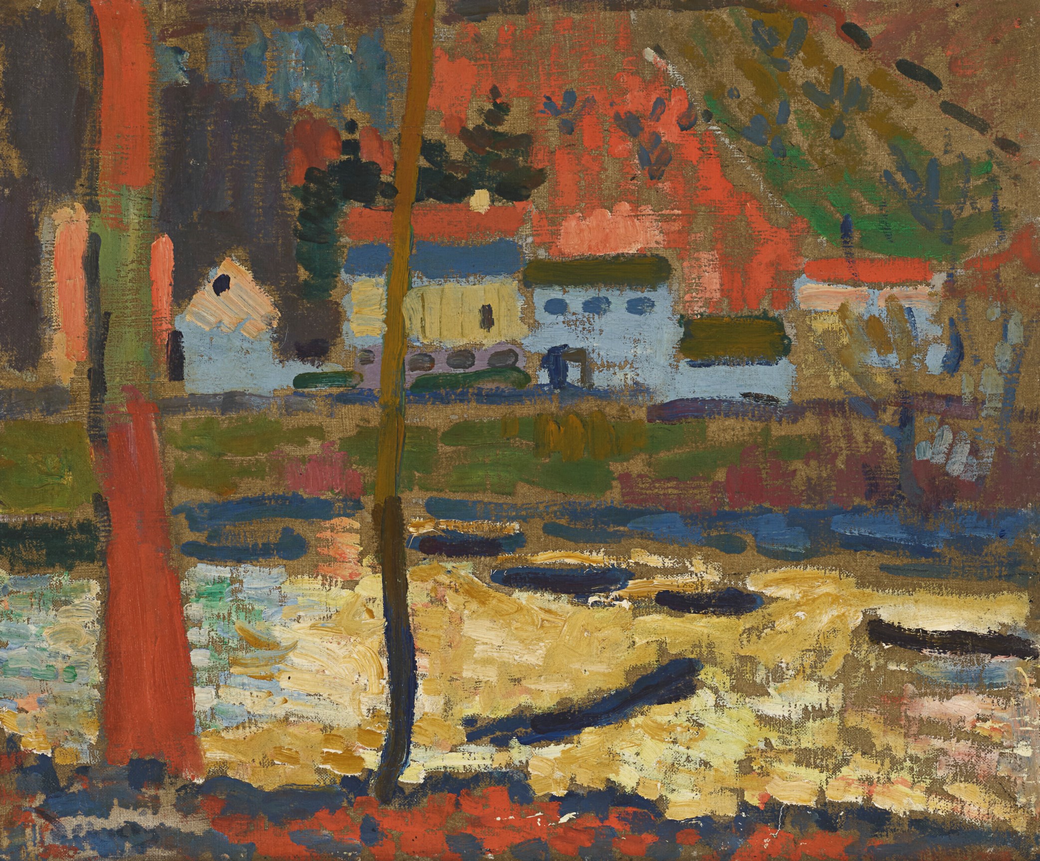 ANDRÉ DERAIN (1880-1954), Bords de Seine à Chatou | Christie's