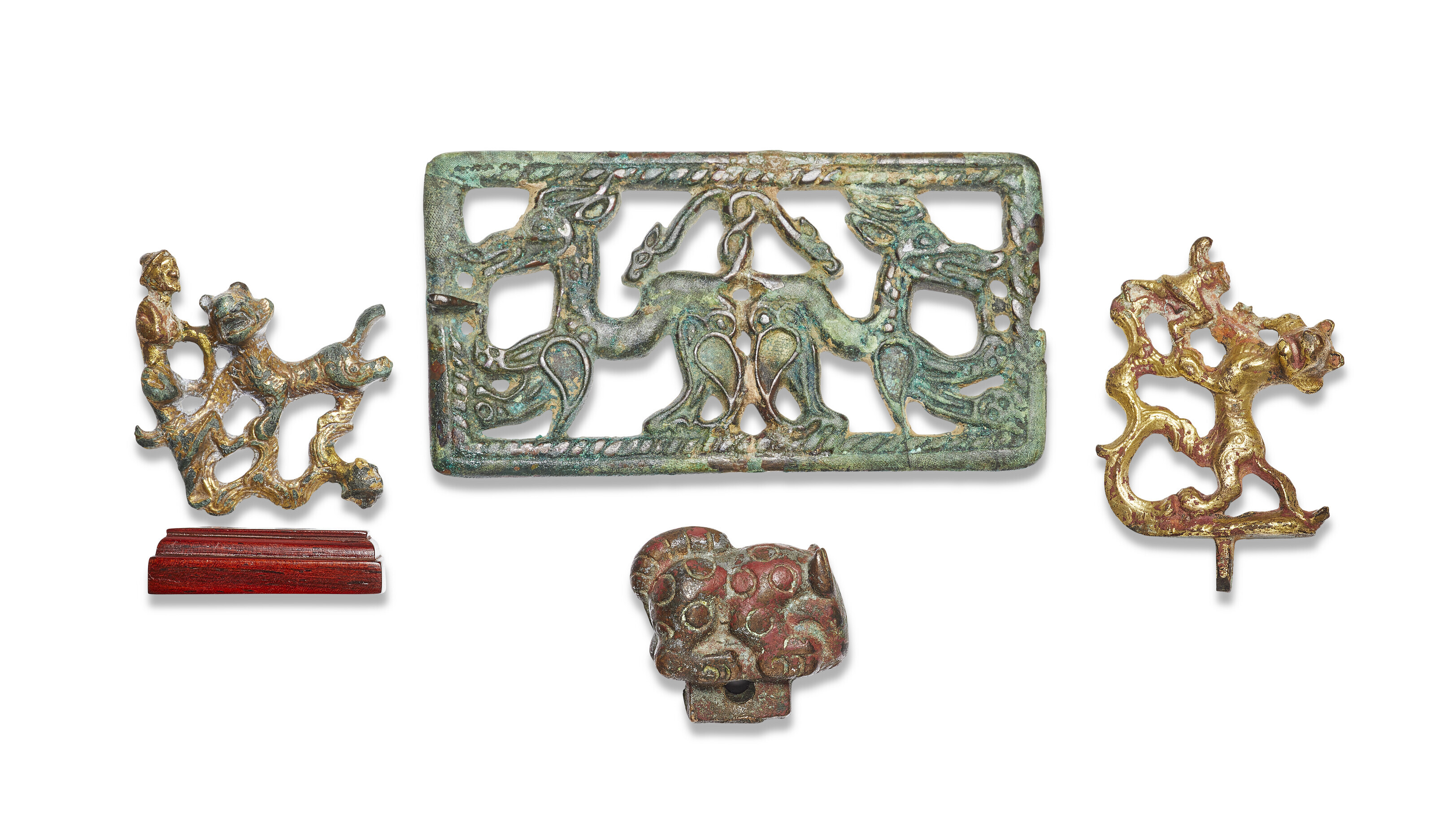 FOUR SMALL BRONZE OBJECTS, 5TH CENTURY BC-3RD CENTURY AD | Christie’s