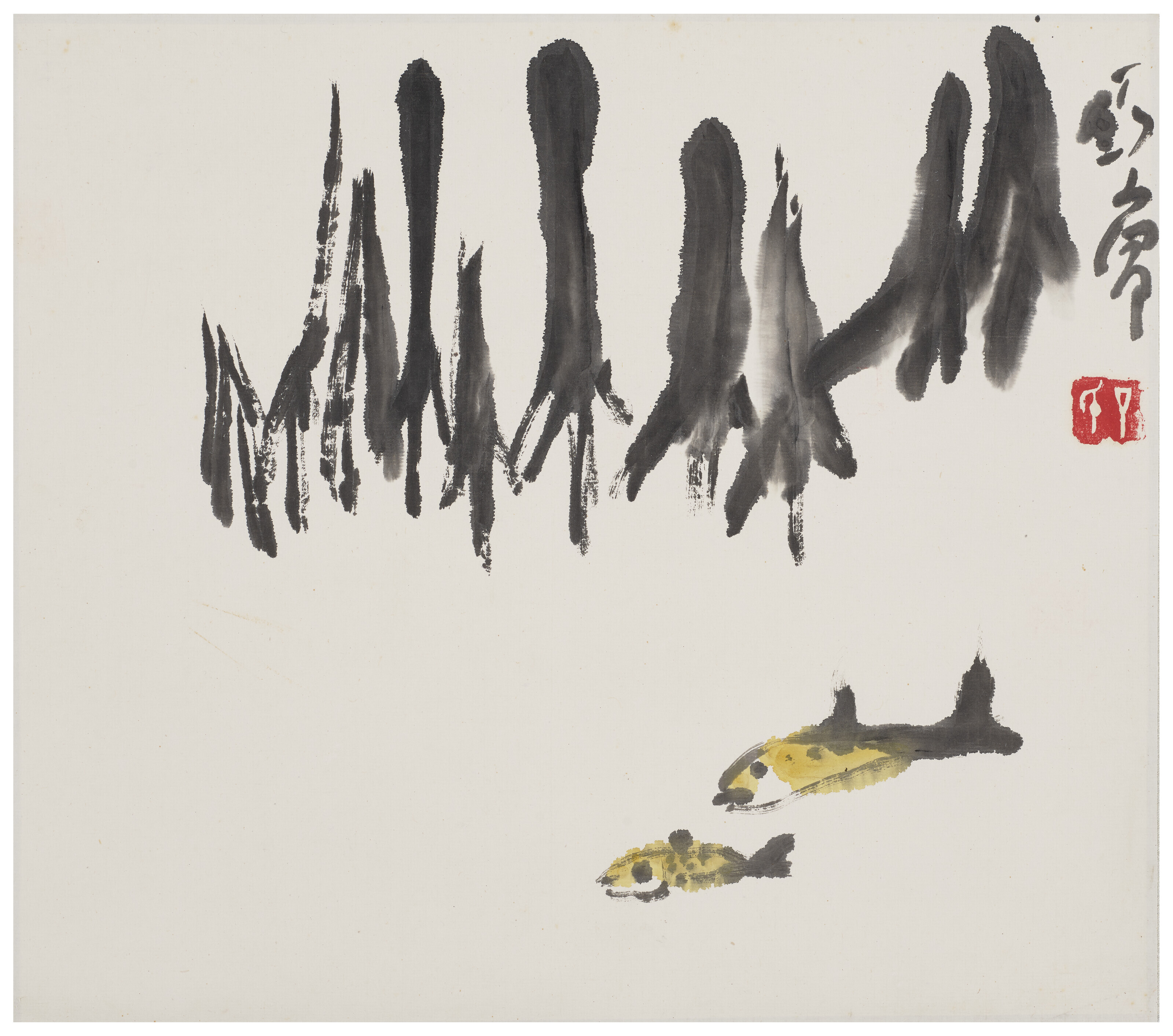 DING YANYONG (1902-1978), Fish | Christie’s