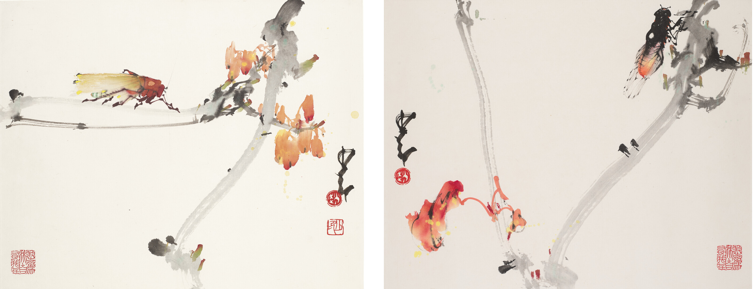 ZHAO SHAO'ANG (1905-1998), Insects and Plants | Christie’s