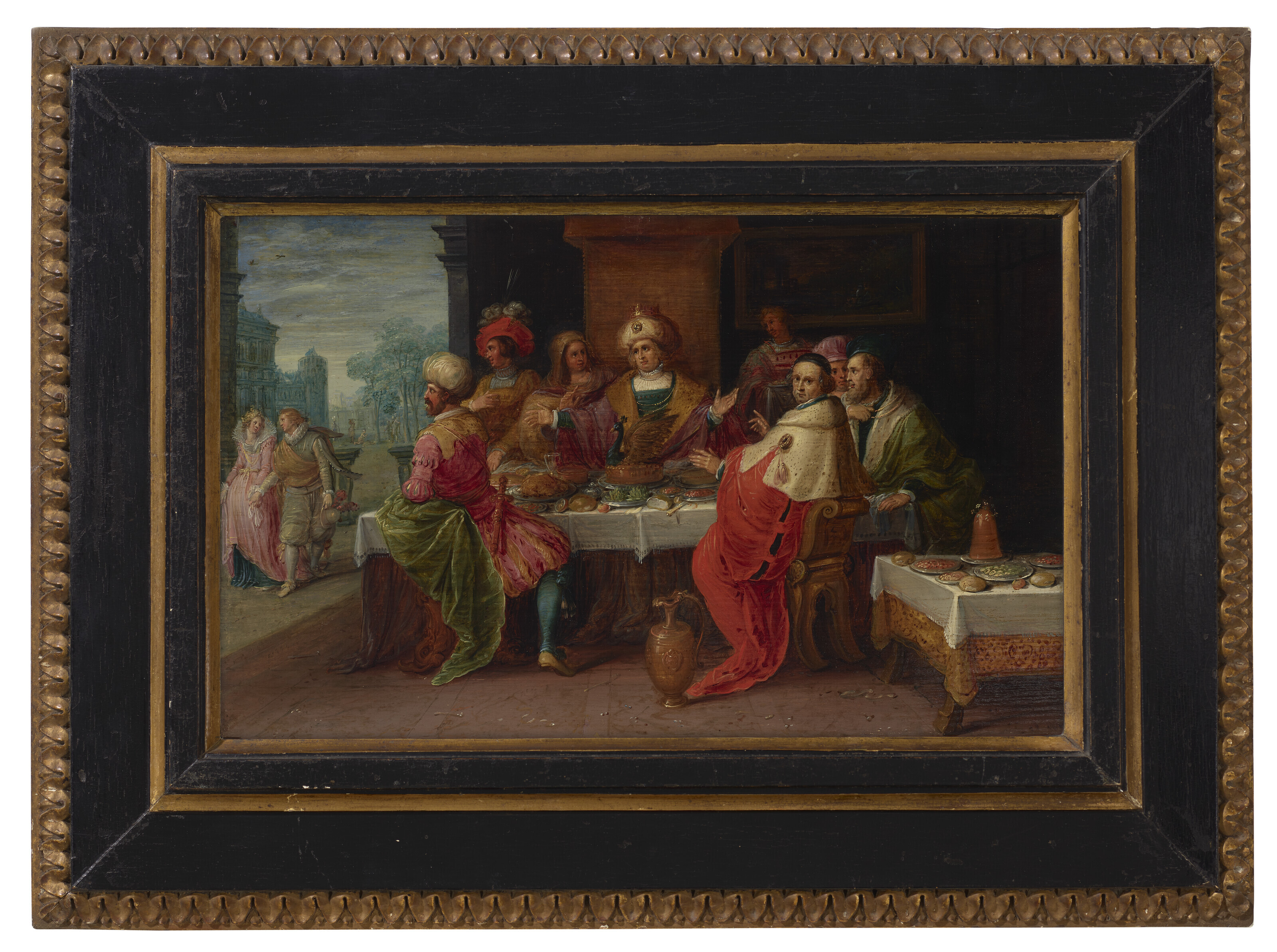 FRANS FRANCKEN II (ANTWERP 1581-1642), The Feast of Midas | Christie’s