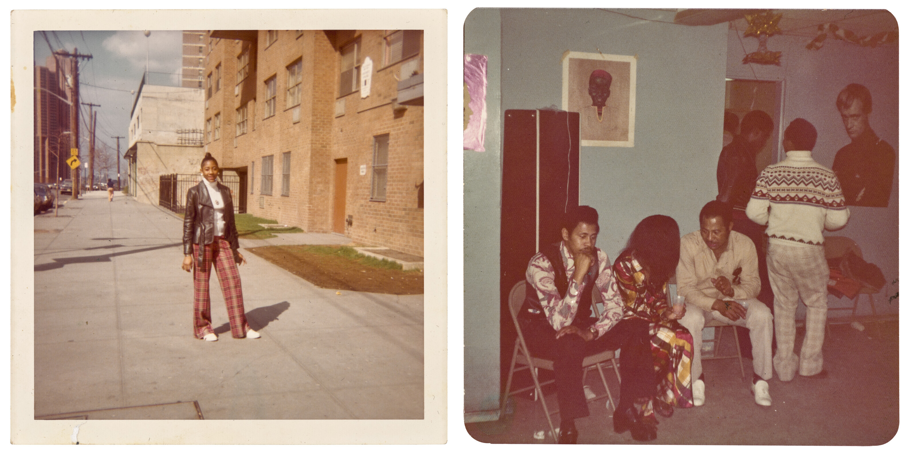 TWO PORTRAITS: CINDY CAMPBELL, “THE FIRST LADY OF HIP HOP,” 1974 AND KOOL HERC WITH HIS FATHER ...
