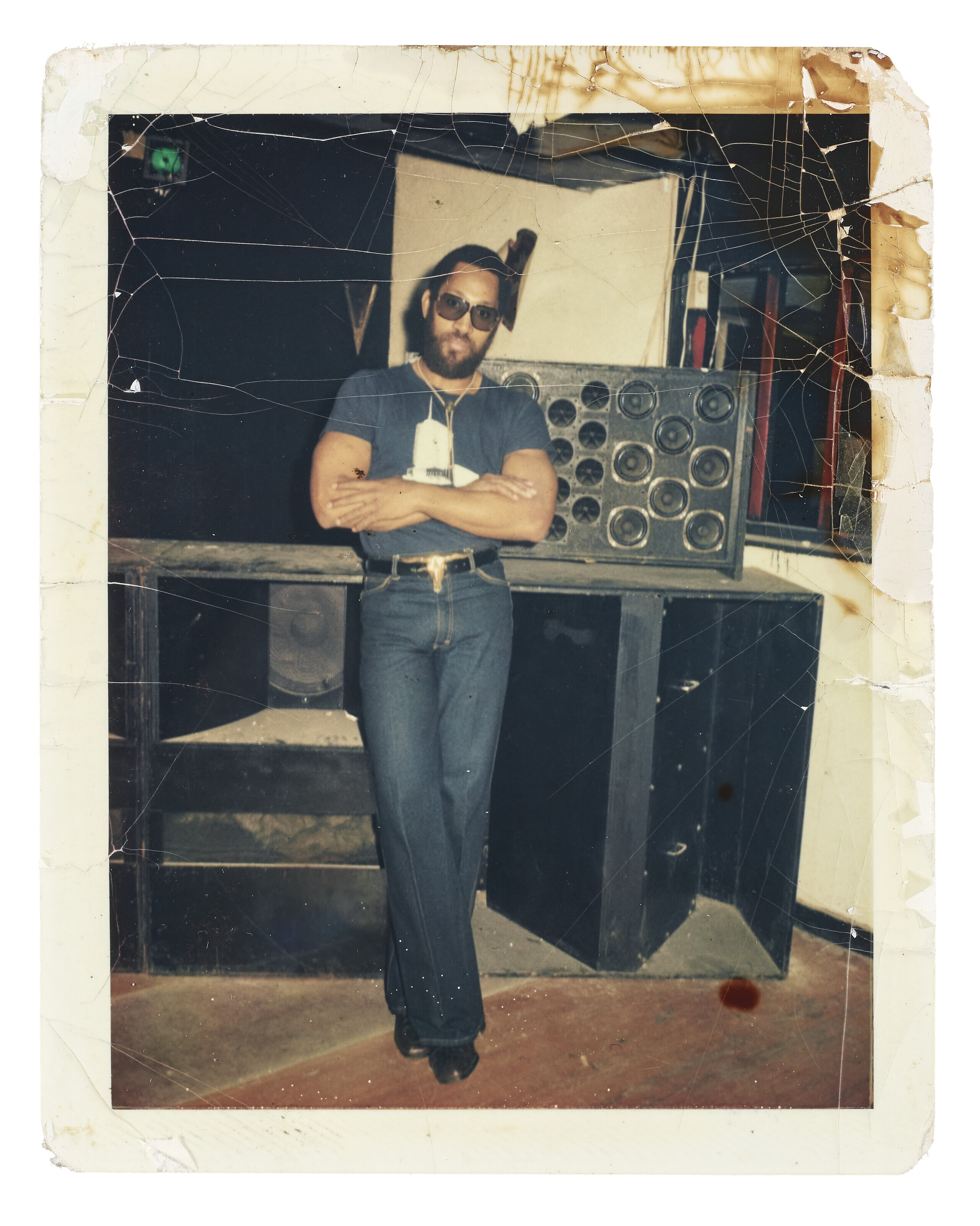 DJ KOOL HERC WITH SOUND SYSTEM, AT T-CONNECTION, 1980 | Christie’s