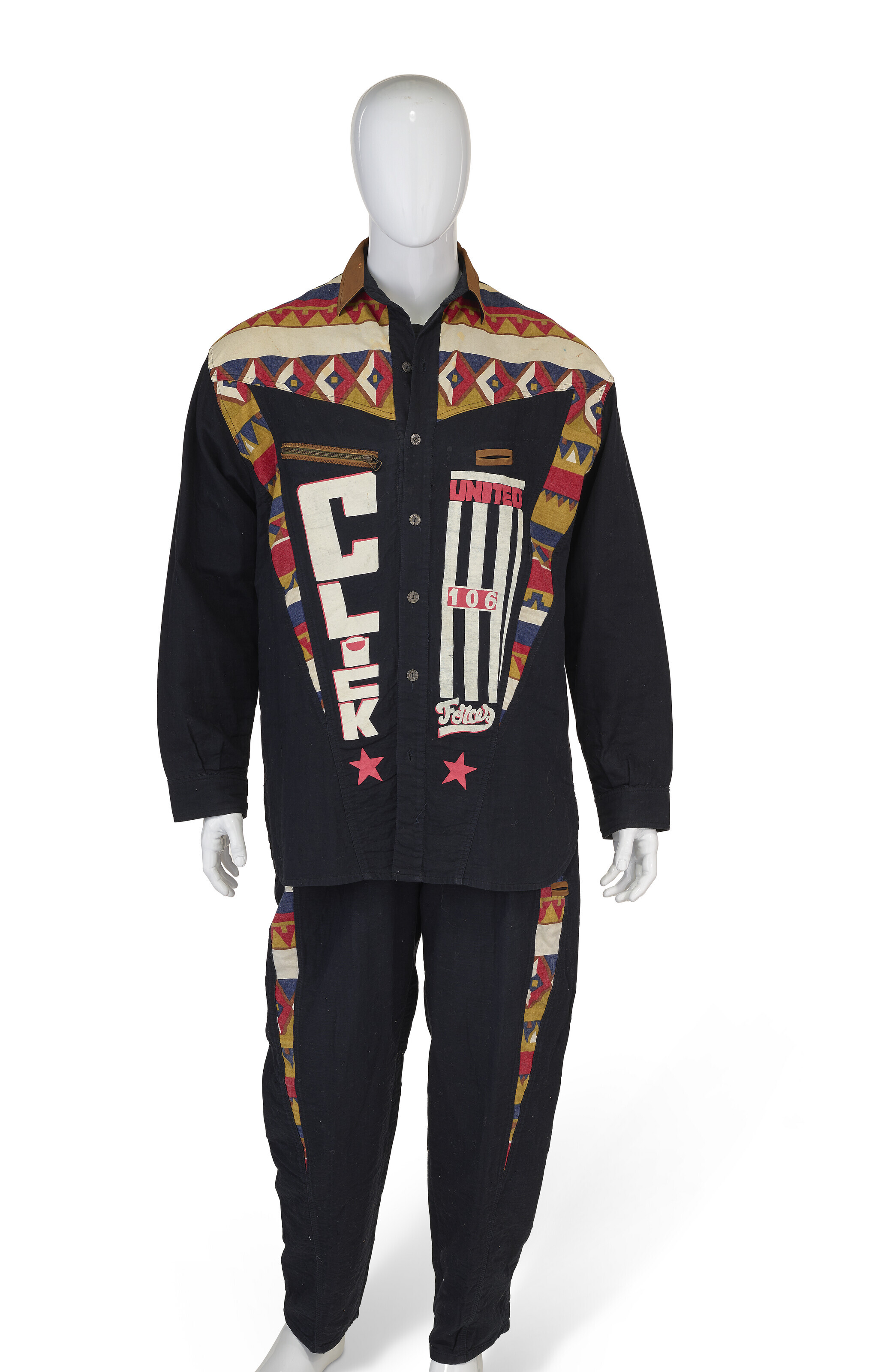 CLICK JACKET AND PANTS OUTFIT WORN AT THE "JACK THE RAPPER" CONVENTION ...