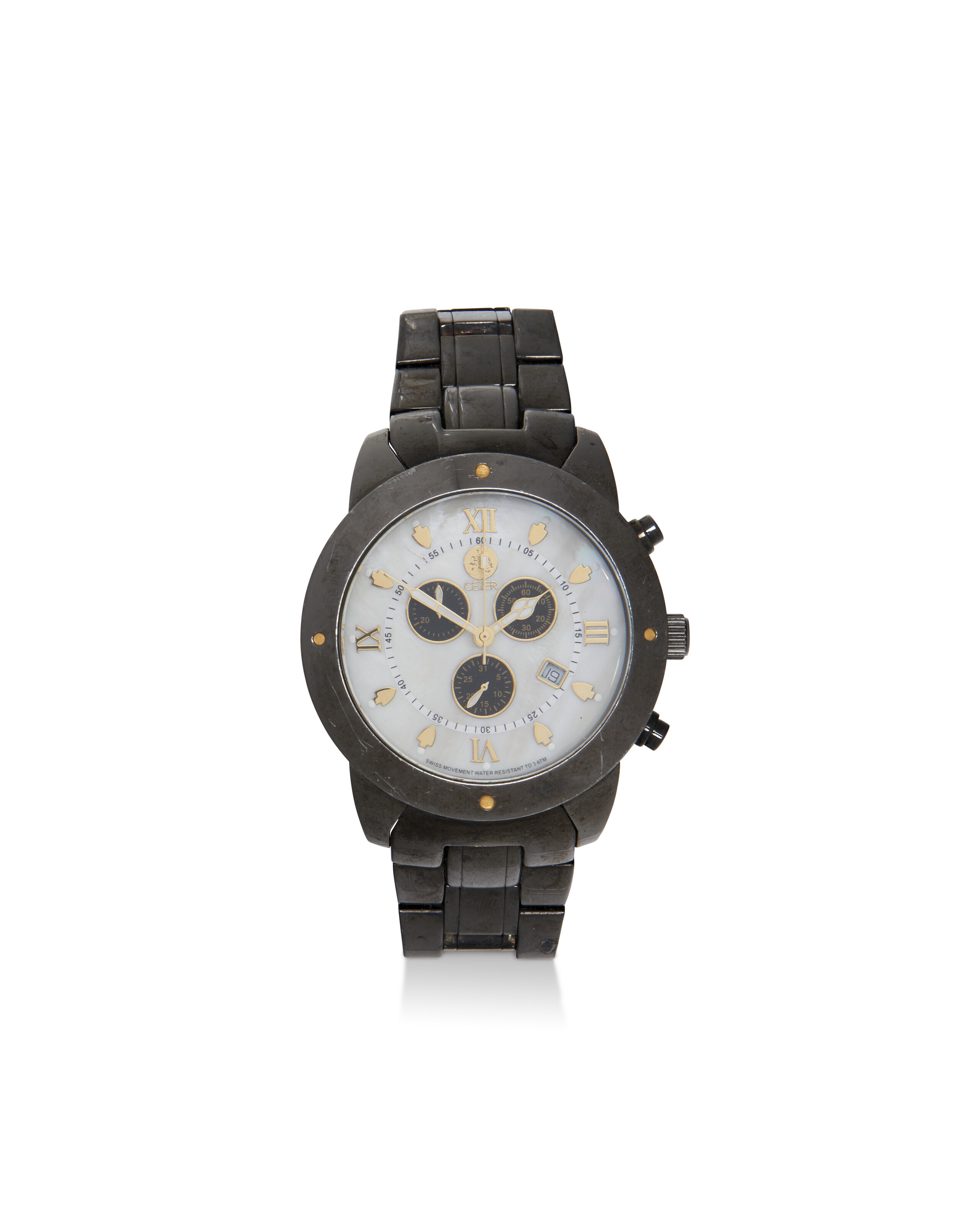 A CEZER STAINLESS STEEL WATCH, | Christie’s