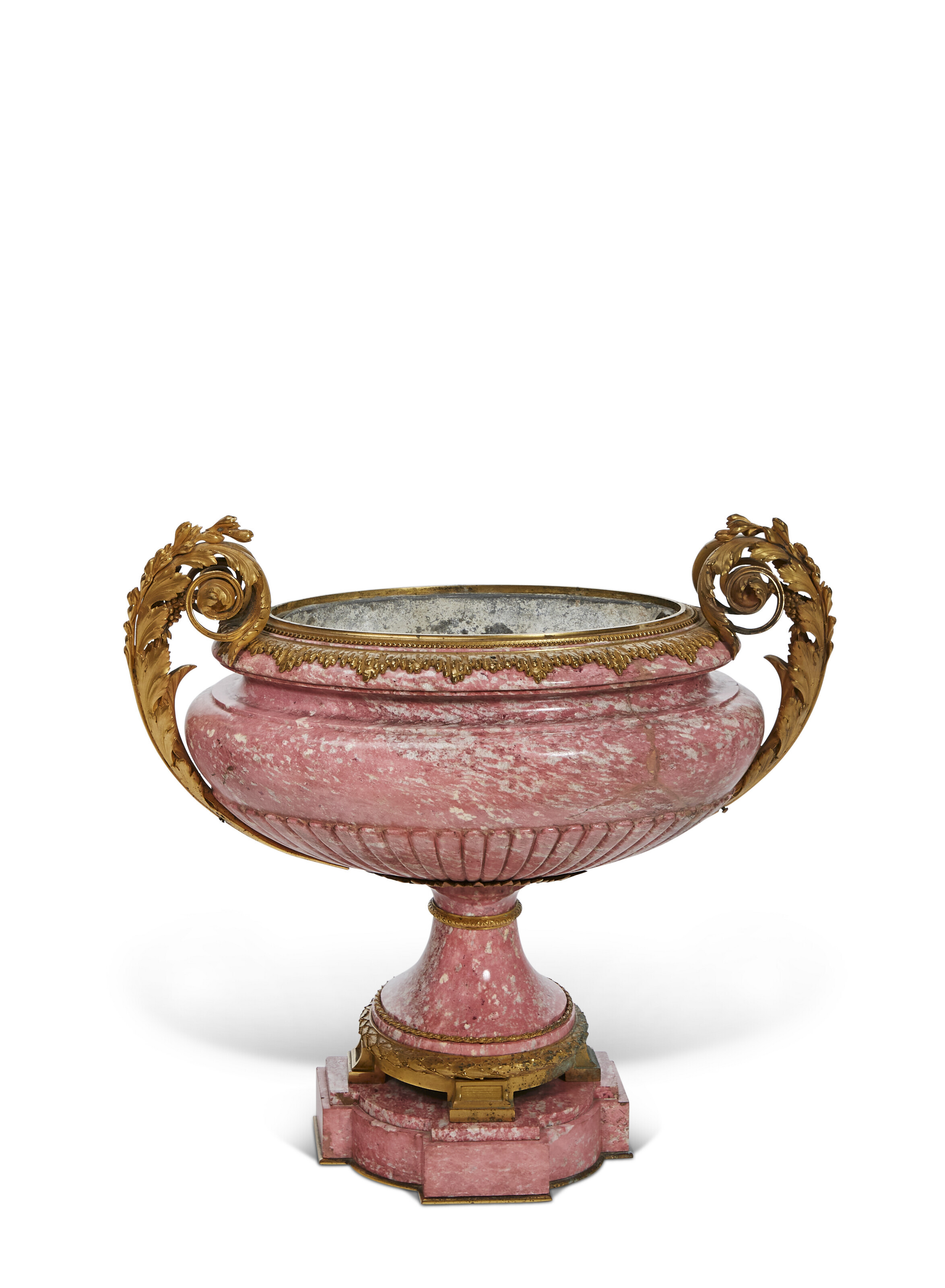 A RUSSIAN ORMOLU-MOUNTED RHODONITE TAZZA, LATE 19TH CENTURY | Christie’s