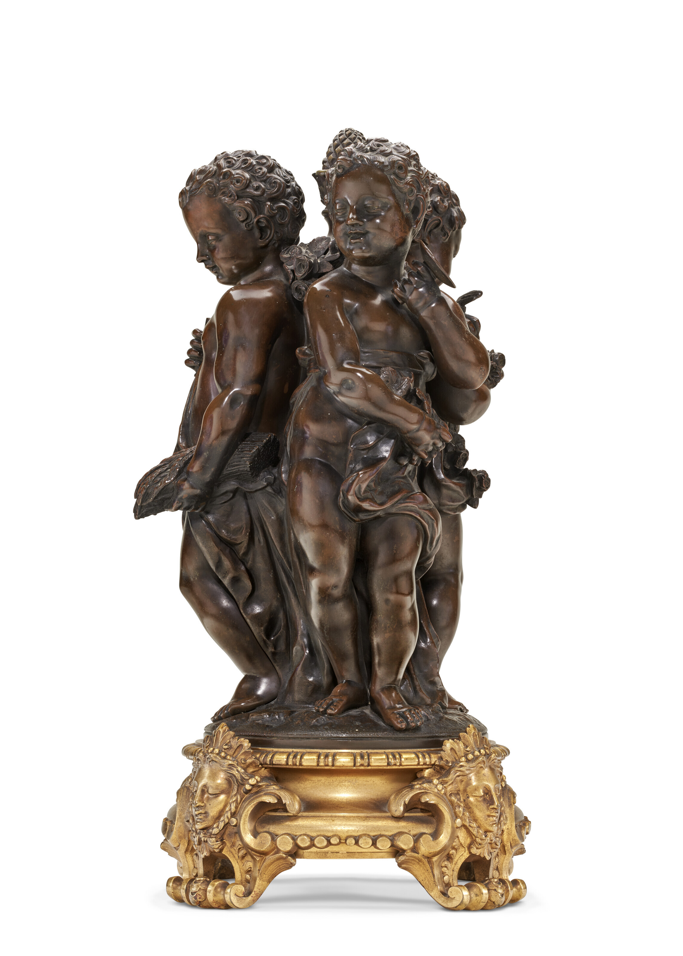 MATHURIN MOREAU (FRENCH, 1822-1912), Summer, Spring, and Autumn ...