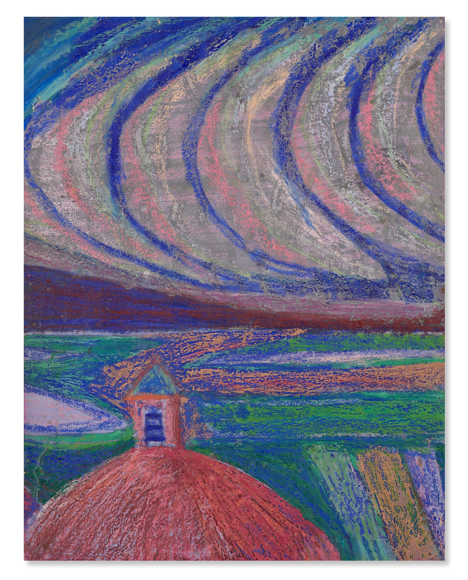 Nahui Olin (1893-1978), Cielos nocturnos (vista de la azotea del ex ...