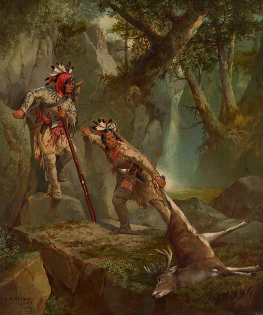 JOHN MIX STANLEY (1814-1872), The Deer-Slayers | Christie's