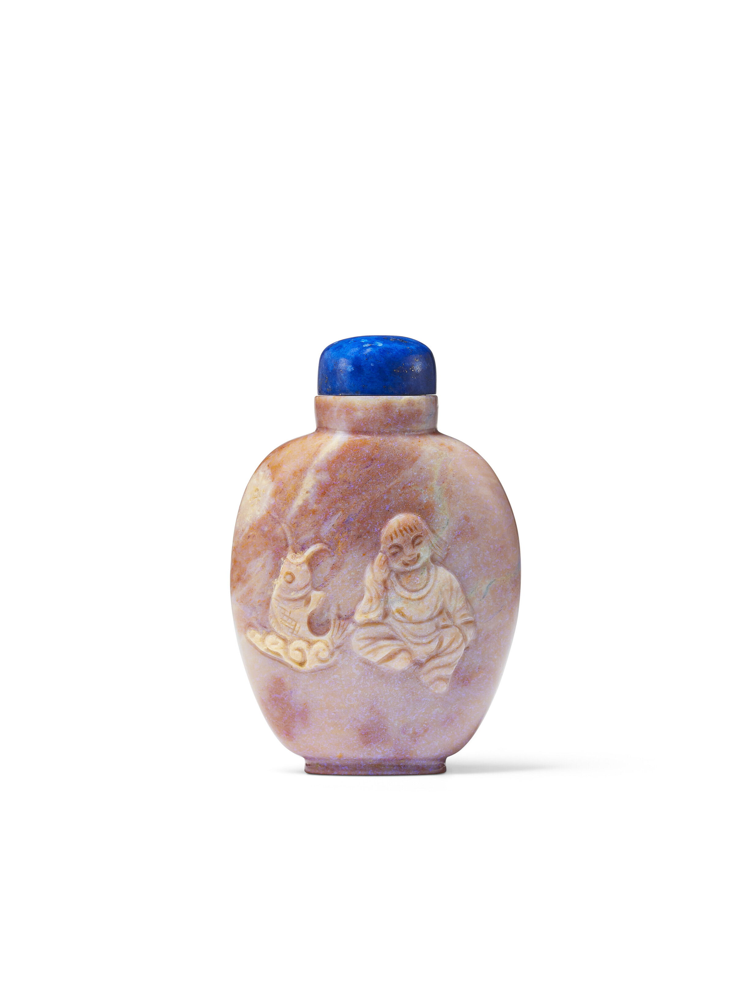 A CARVED FIRE OPAL SNUFF BOTTLE, 20TH CENTURY | Christie’s