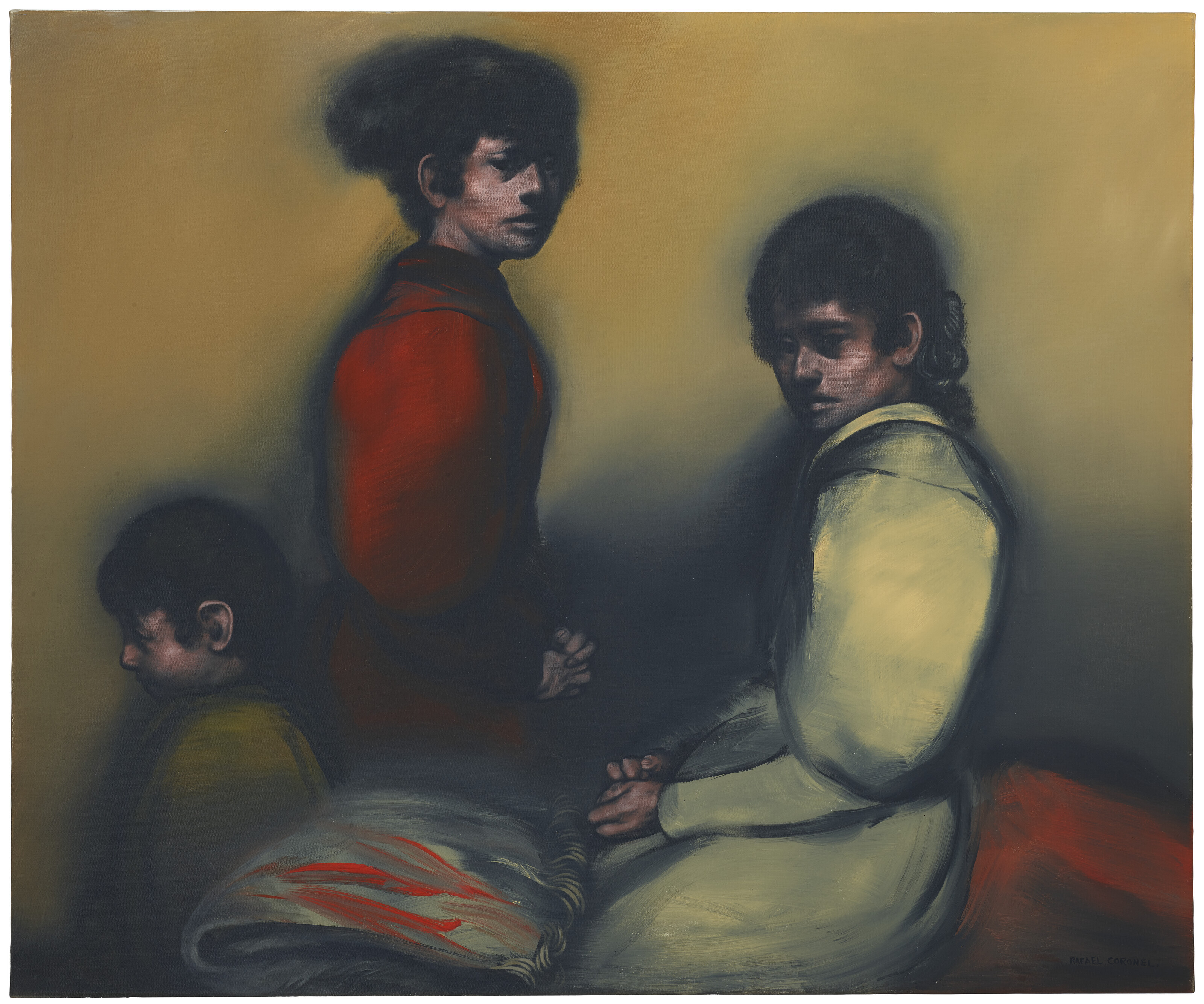 Rafael Coronel (b. 1931), Antes de la función | Christie’s