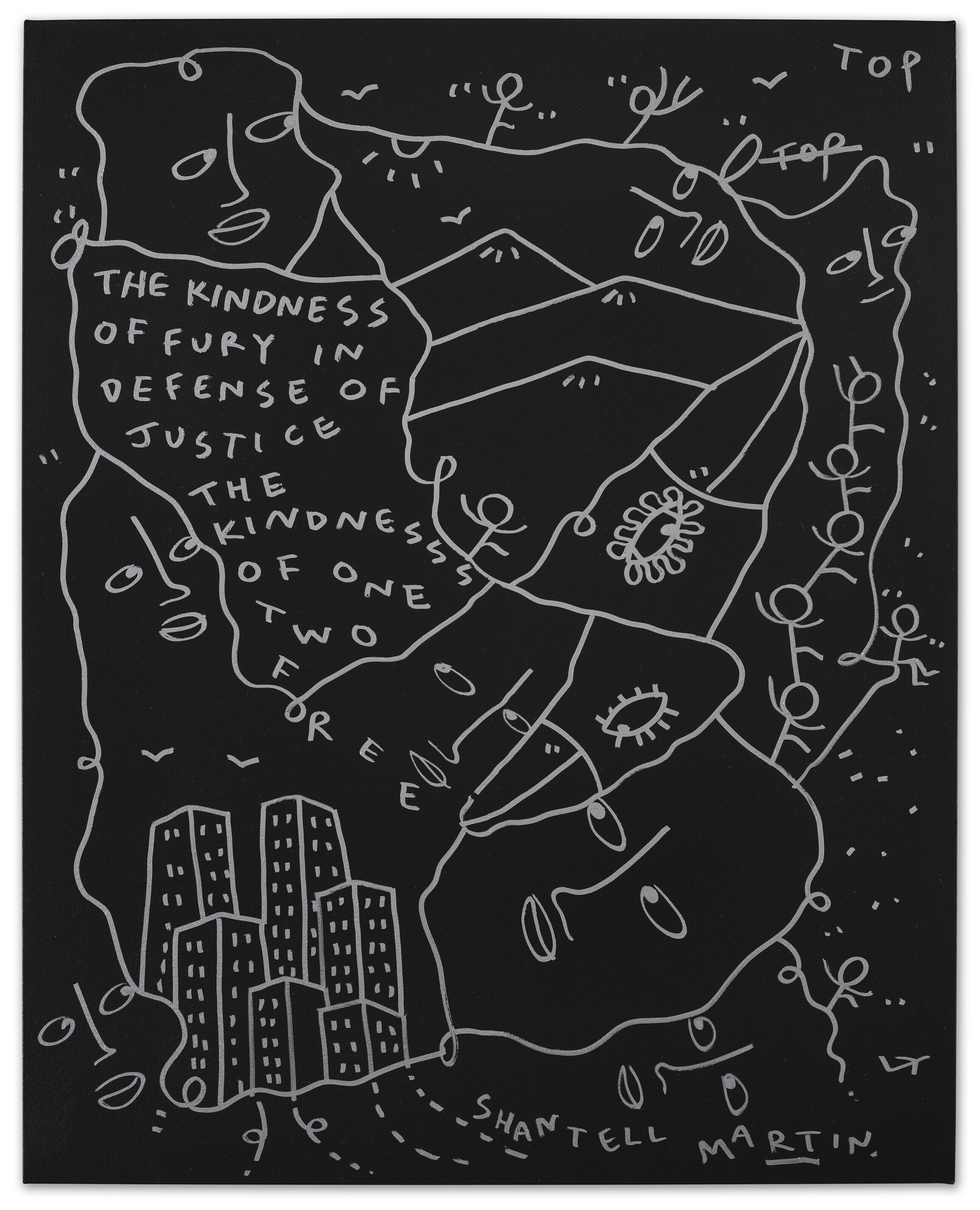 SHANTELL MARTIN (B. 1980), The Fury of Kindness | Christie’s