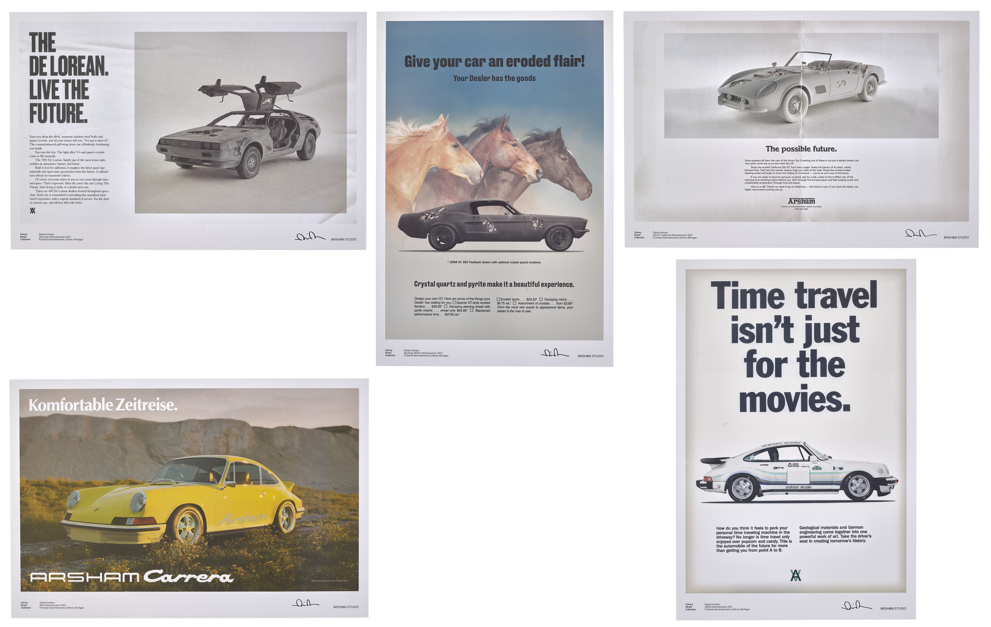 DANIEL ARSHAM (B. 1980), Fictional Advertisments | Christie’s