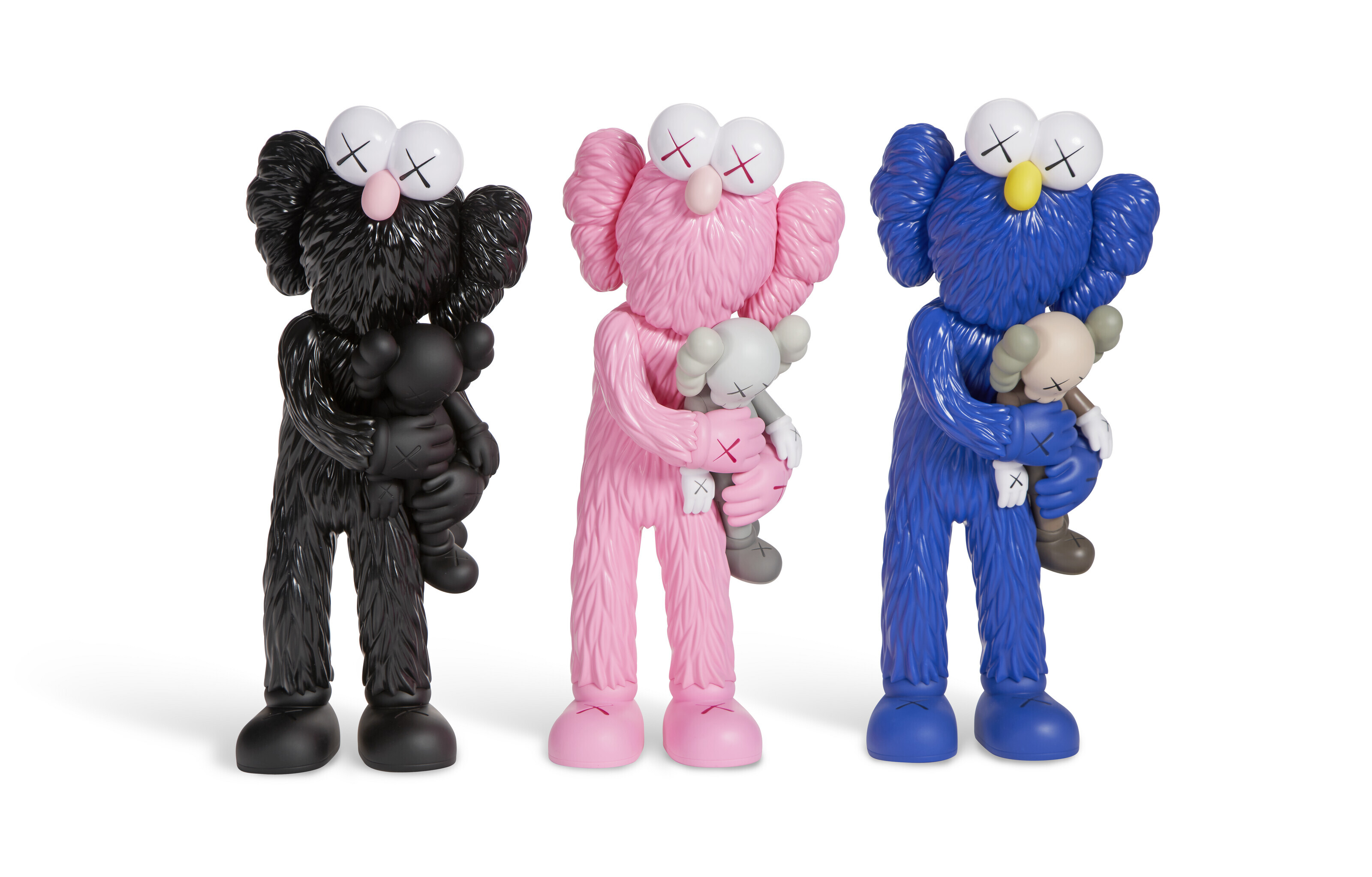 KAWS (B. 1974), TAKE (BLACK; PINK; BLUE) | Christie’s