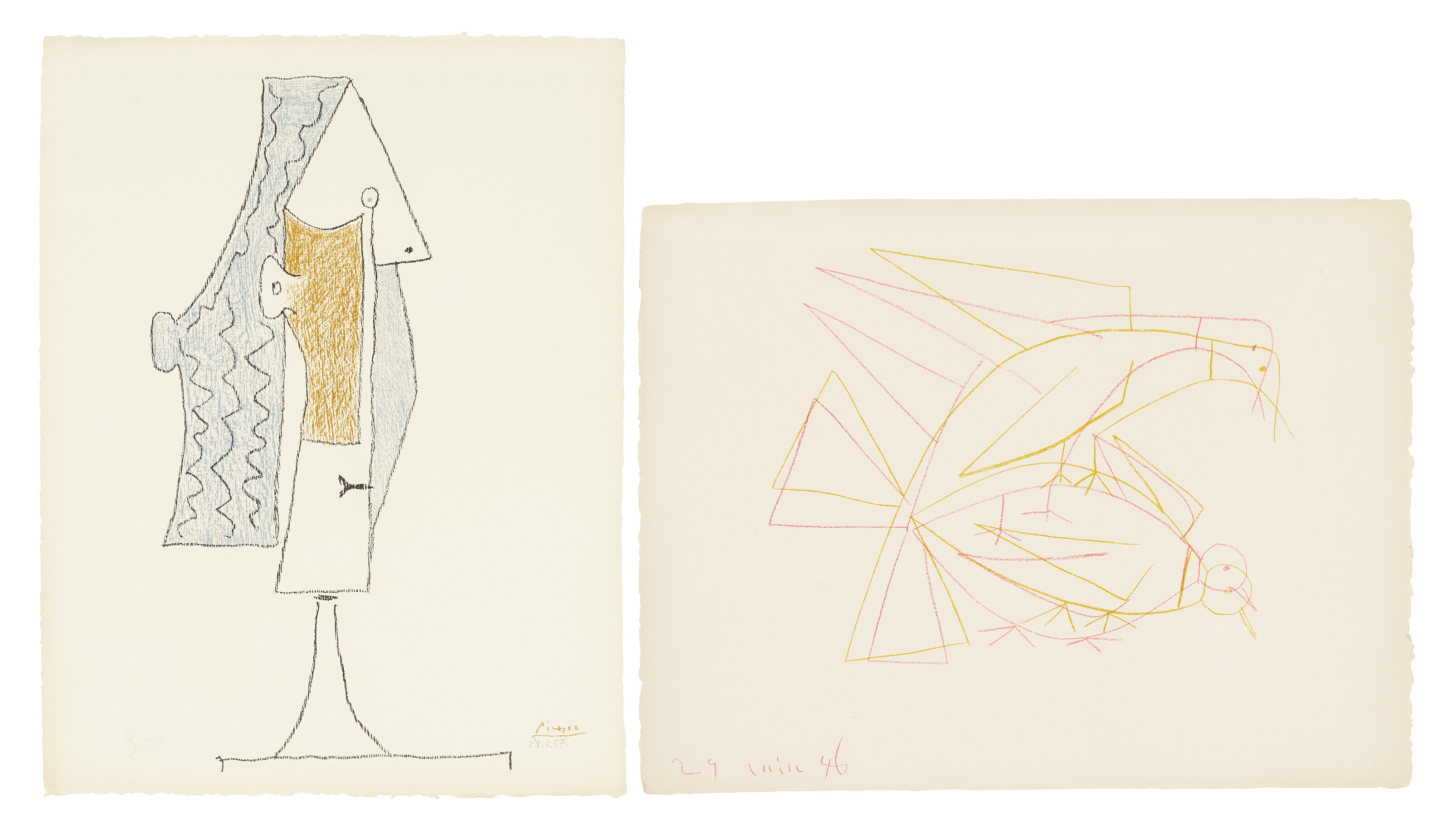 PABLO PICASSO (1881-1973), Two prints by the artist | Christie’s