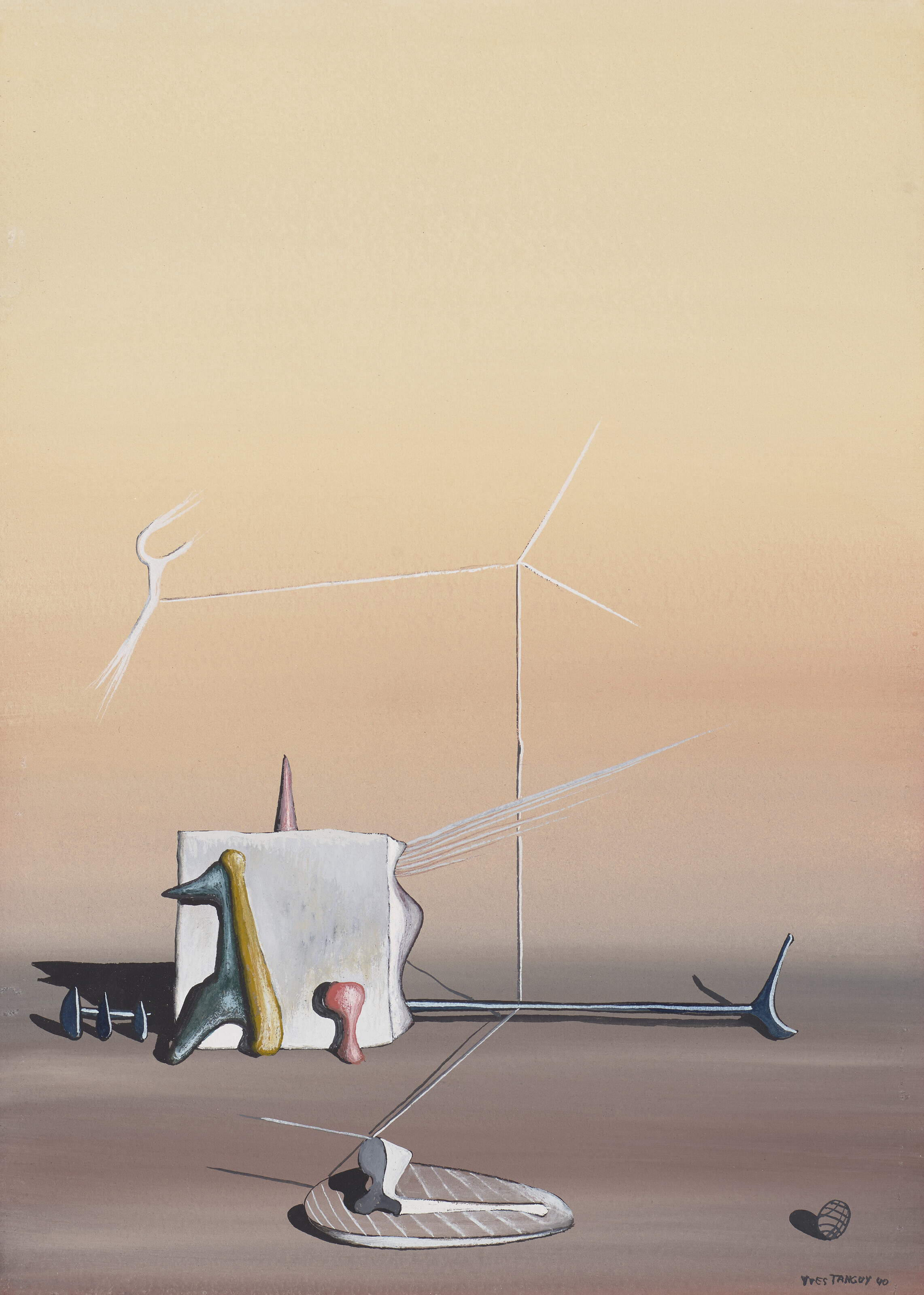 Yves Tanguy Slowly Toward The North