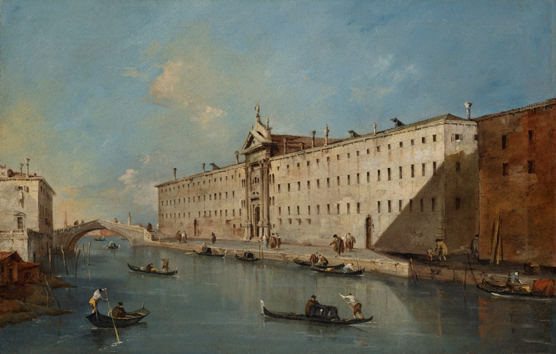 FRANCESCO GUARDI (VENICE 1712-1793), Venice, the Rio Dei Mendicanti ...