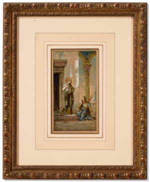 GUSTAVE MOREAU (FRENCH, 1826-1898), La Sainte et le Poète | Christie's