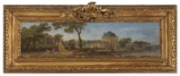 LOUIS-GABRIEL MOREAU L'AÎNÉ (PARIS 1740-1805), Paris, Le Parc Monceau ...
