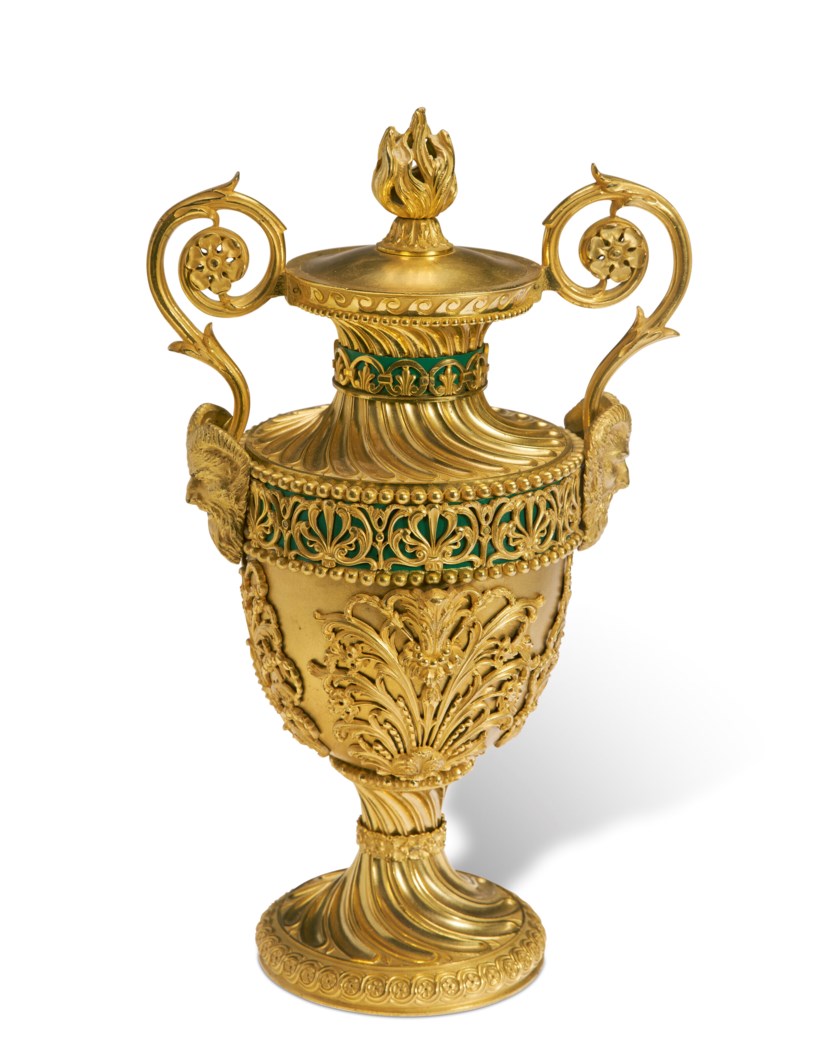 A GEORGE III ORMOLU VASE, ATTRIBUTED TO DIEDERICH NICOLAUS ANDERSON ...