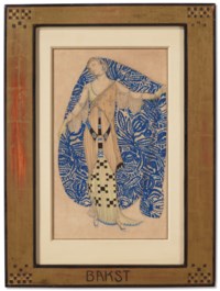 LÉON BAKST (1866-1924), Fantaisie sur un costume moderne, Dioné ...