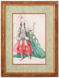 LÉON BAKST (1866-1924), Costume design for Jane Marnac | Christie's