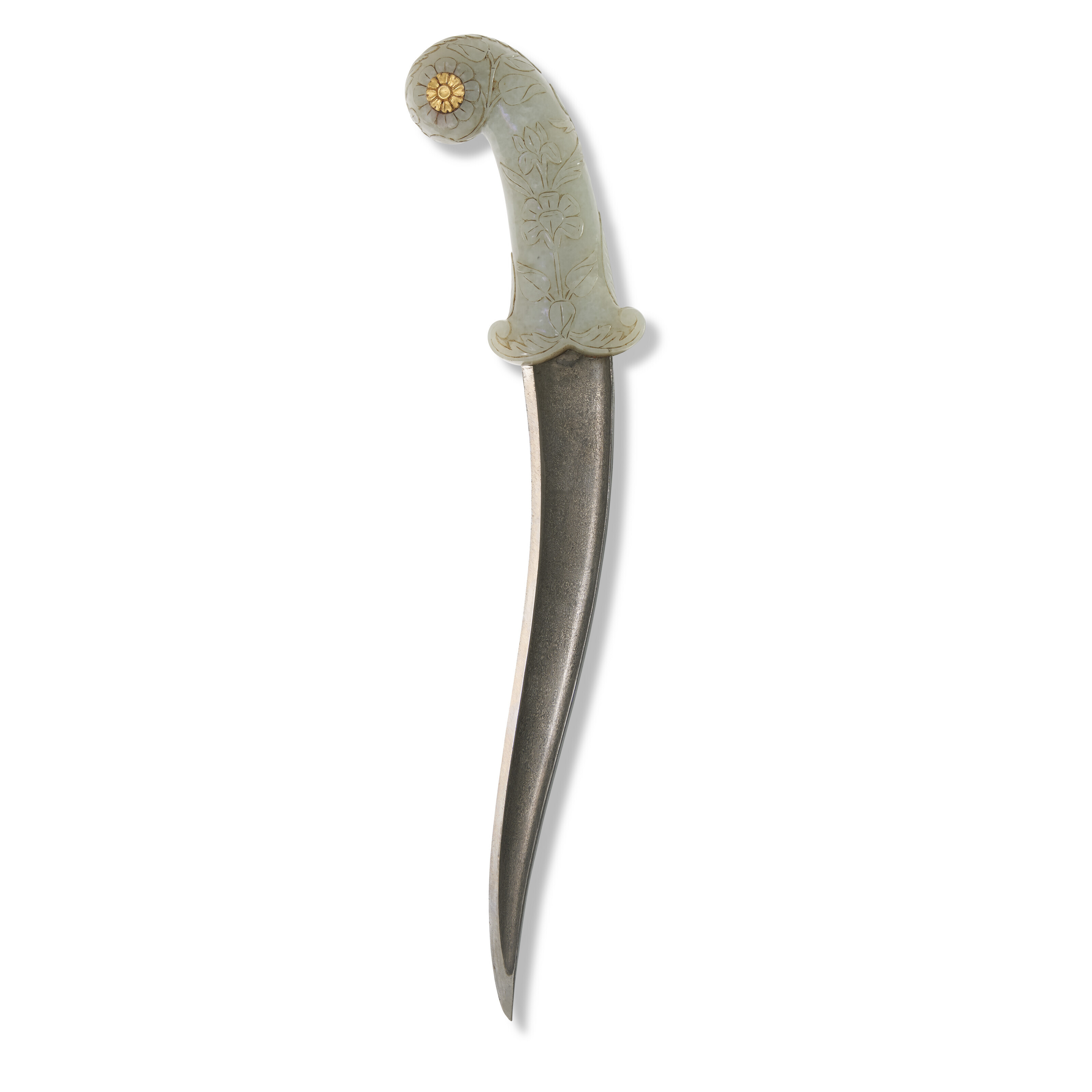 A JADE-HILTED DAGGER (KHANJAR), INDIA, MUGHAL, 18TH CENTURY | Christie’s