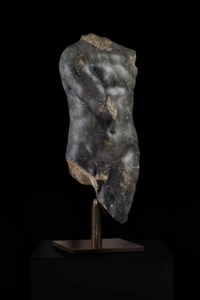 A ROMAN BIGIO MORATO MARBLE TORSO OF A YOUTH
