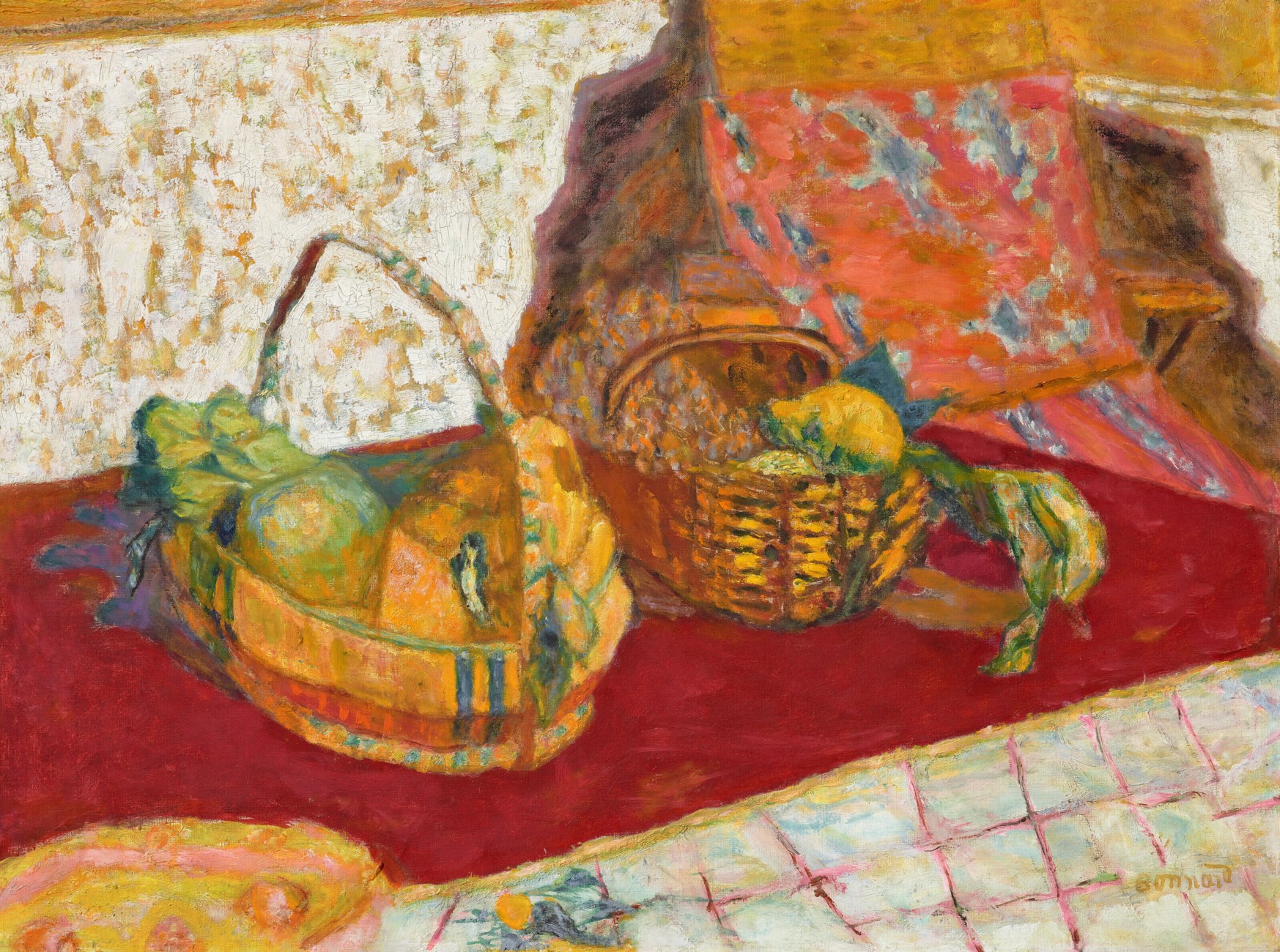 PIERRE BONNARD (1867-1947), Deux corbeilles de fruits | Christie's