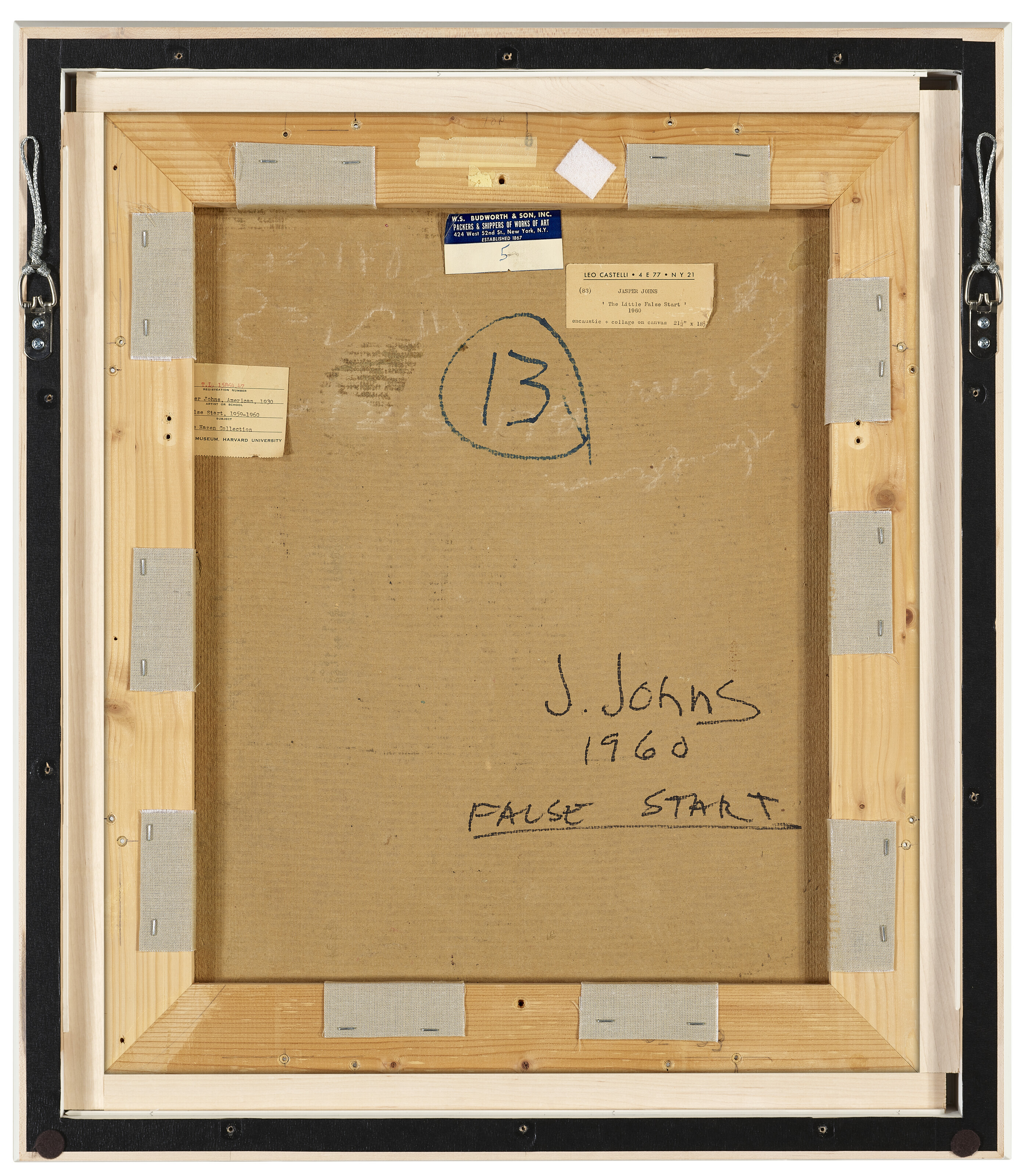 jasper johns false start