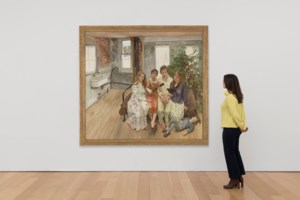 LUCIAN FREUD (1922-2011), Large Interior, W11 (after Watteau) | Christie's