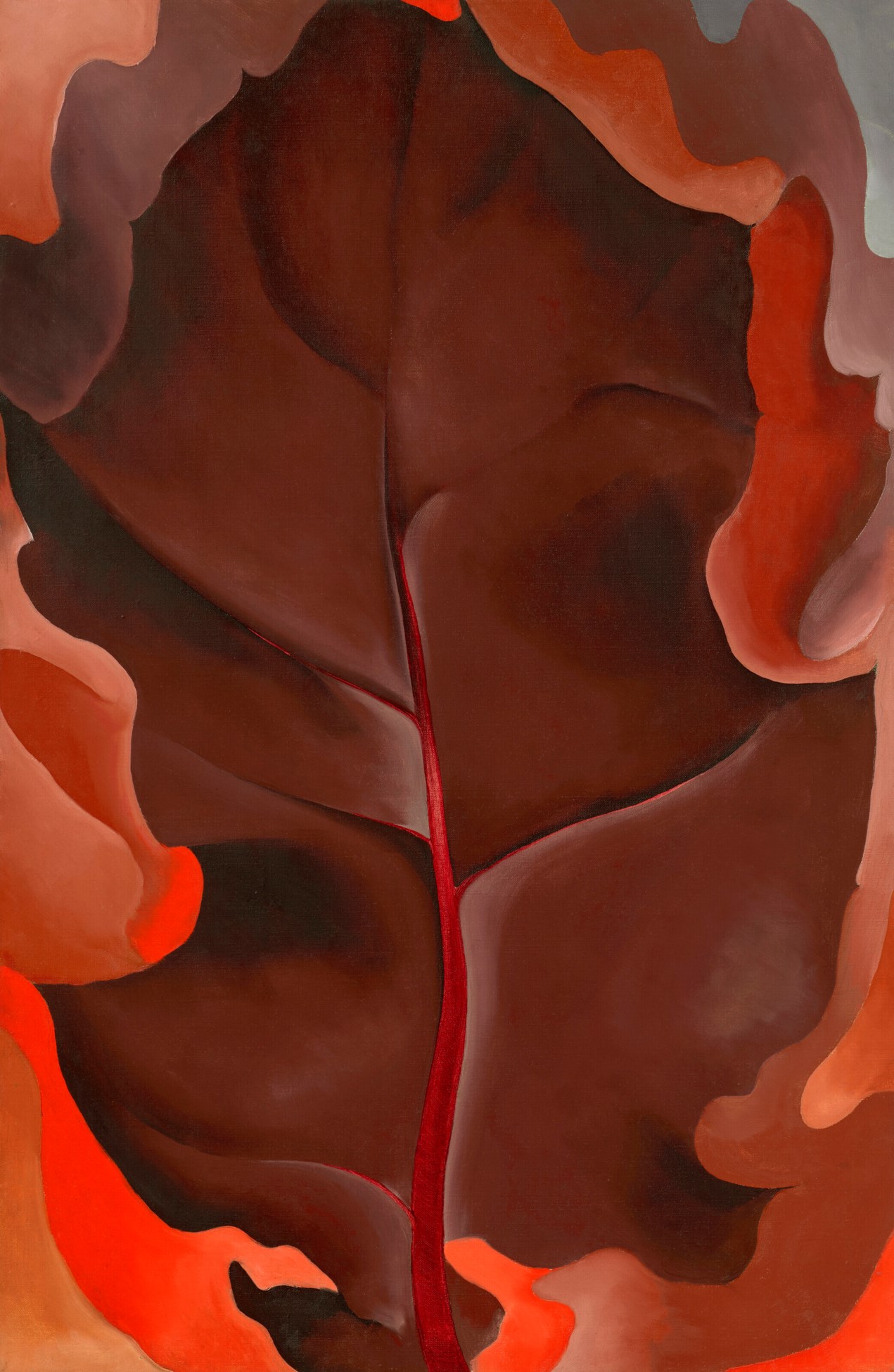 GEORGIA O'KEEFFE (1887-1986), Autumn Leaf II | Christie's