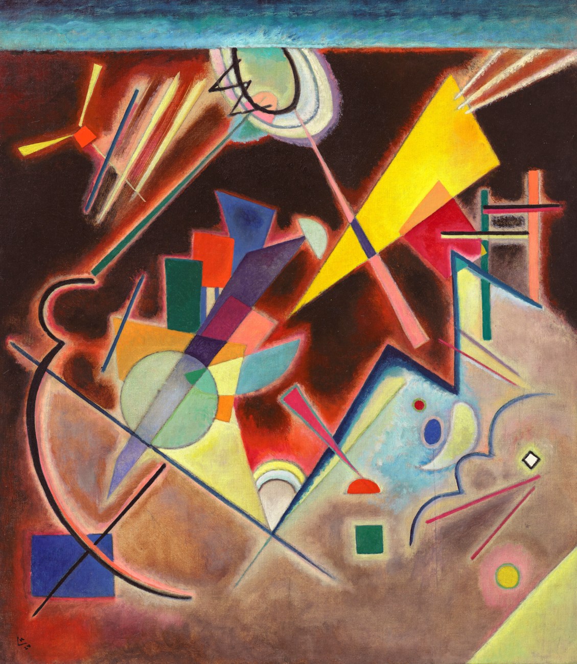 WASSILY KANDINSKY (1866-1944), Tiefes Braun | Christie's