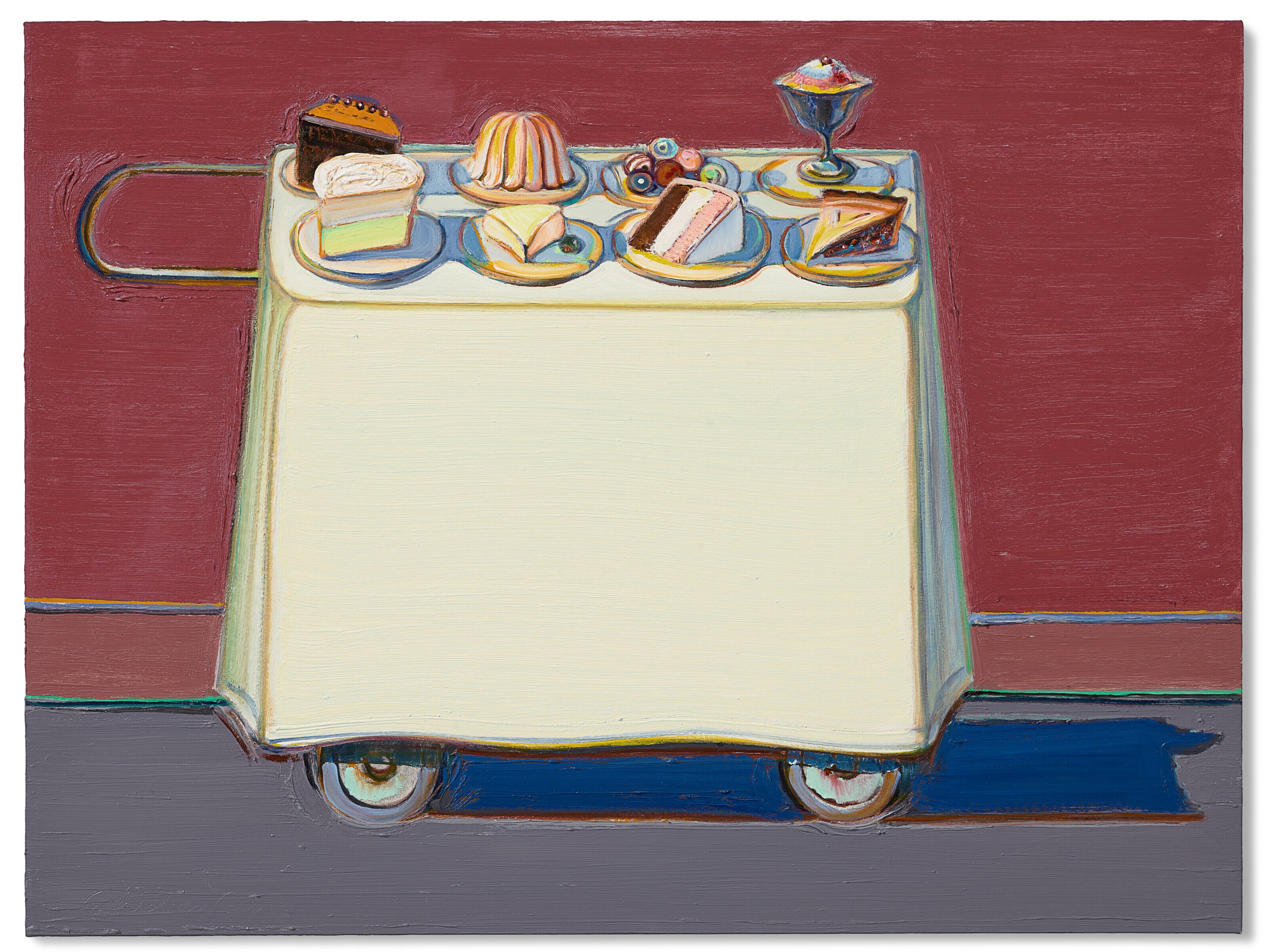 WAYNE THIEBAUD (1920-2021), Café Cart | Christie's