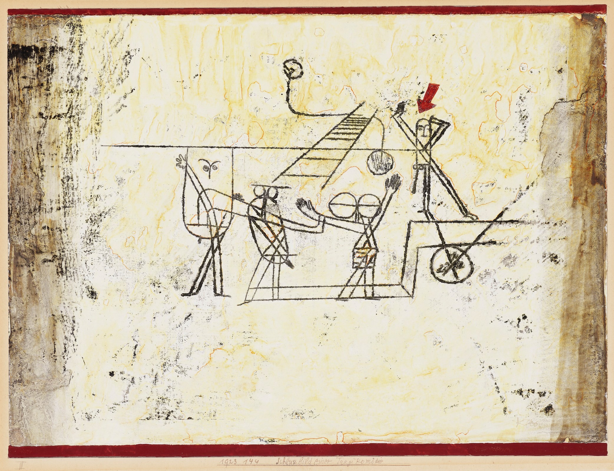 PAUL KLEE (1879-1940), Schlussbild einer Tragikomödie | Christie's