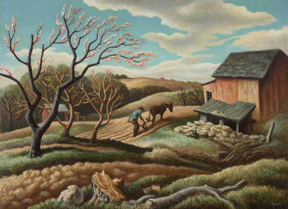THOMAS HART BENTON (1889-1975), Spring Ploughing | Christie's