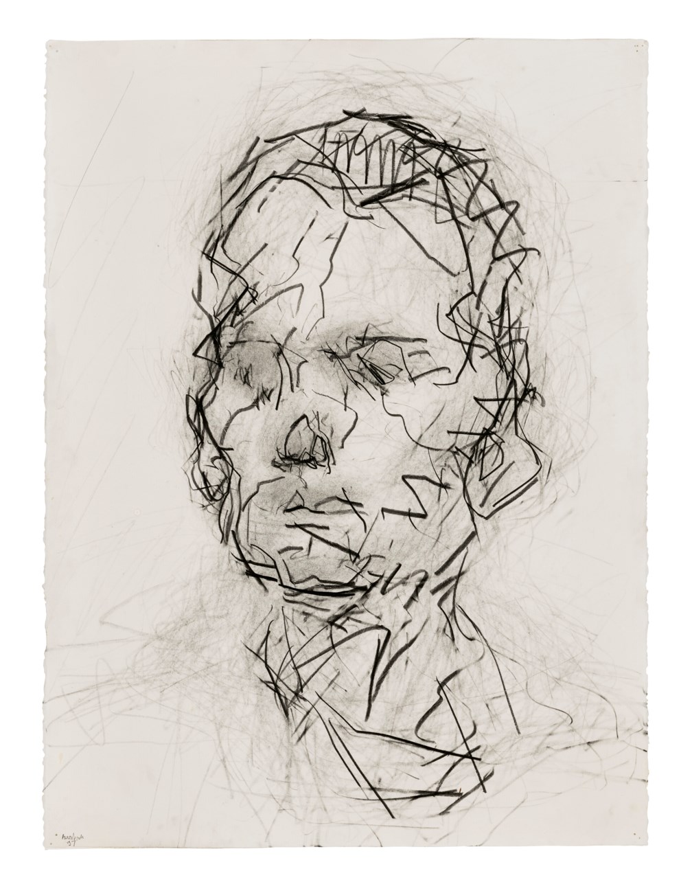 FRANK AUERBACH (B. 1931), Head of Jake II | Christie's
