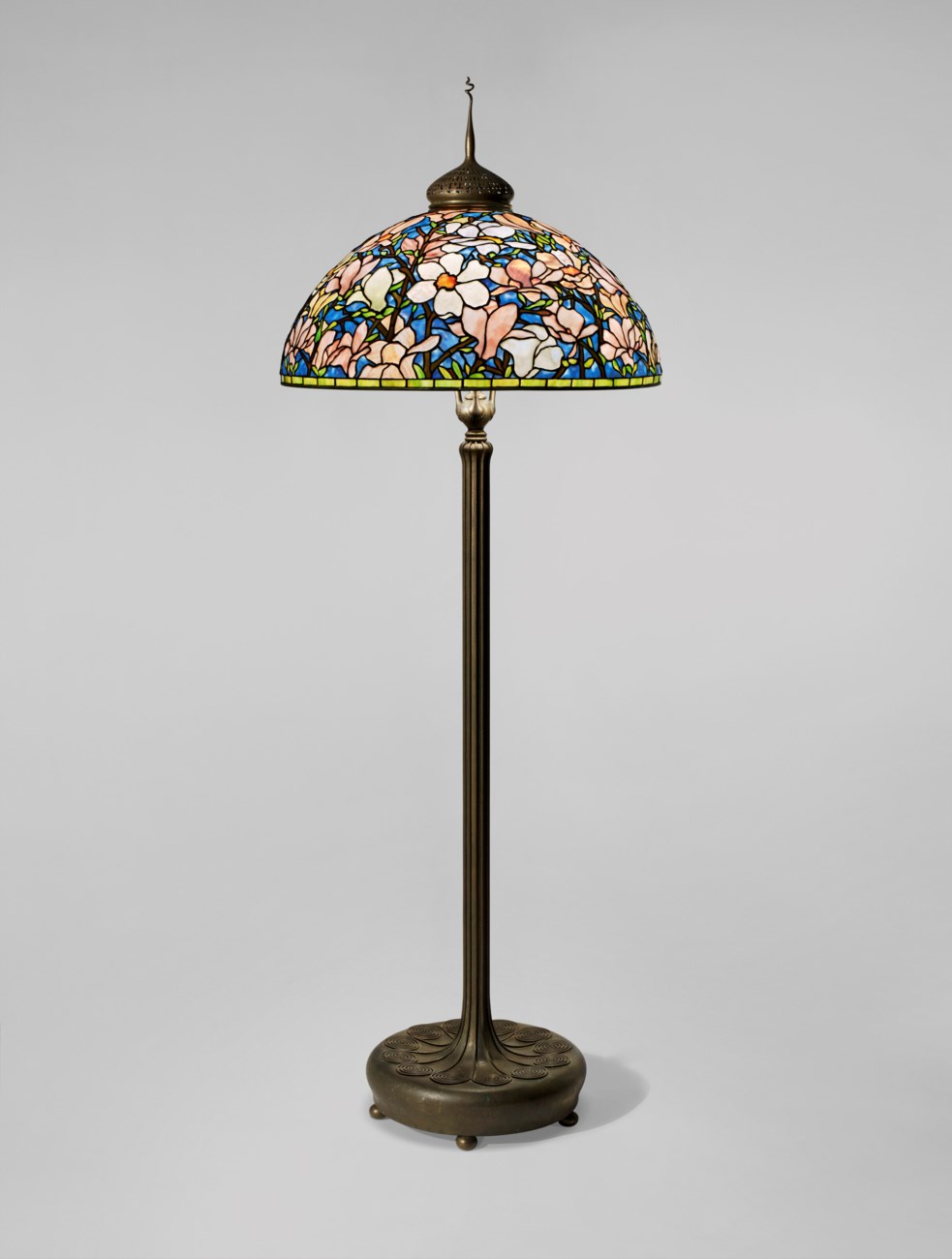 TIFFANY STUDIOS, 'Magnolia' Floor Lamp, circa 1920 | Christie's