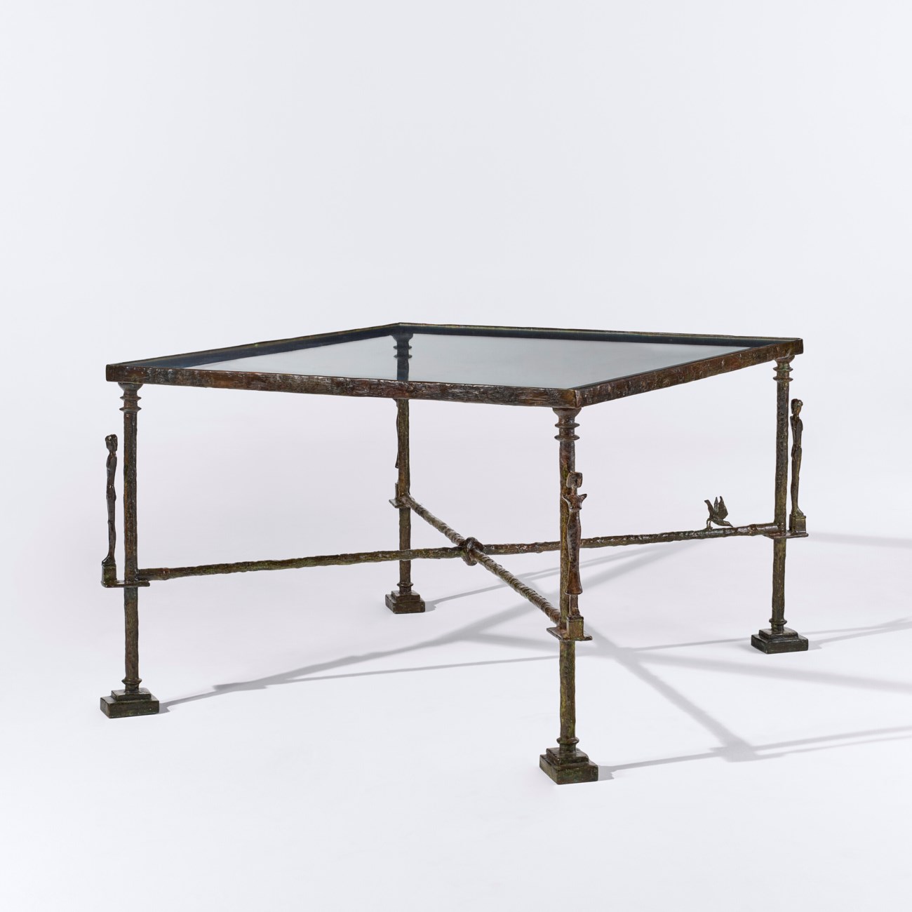 DIEGO GIACOMETTI (1902-1985), 'Table aux Caryatides', circa 1976 ...