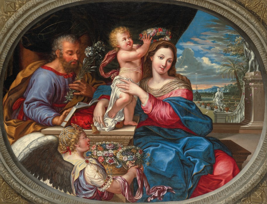 PIERRE-PAUL SÉVIN (? 1650-1710 TOURNON-SUR-RHÔNE), Le couronnement de ...