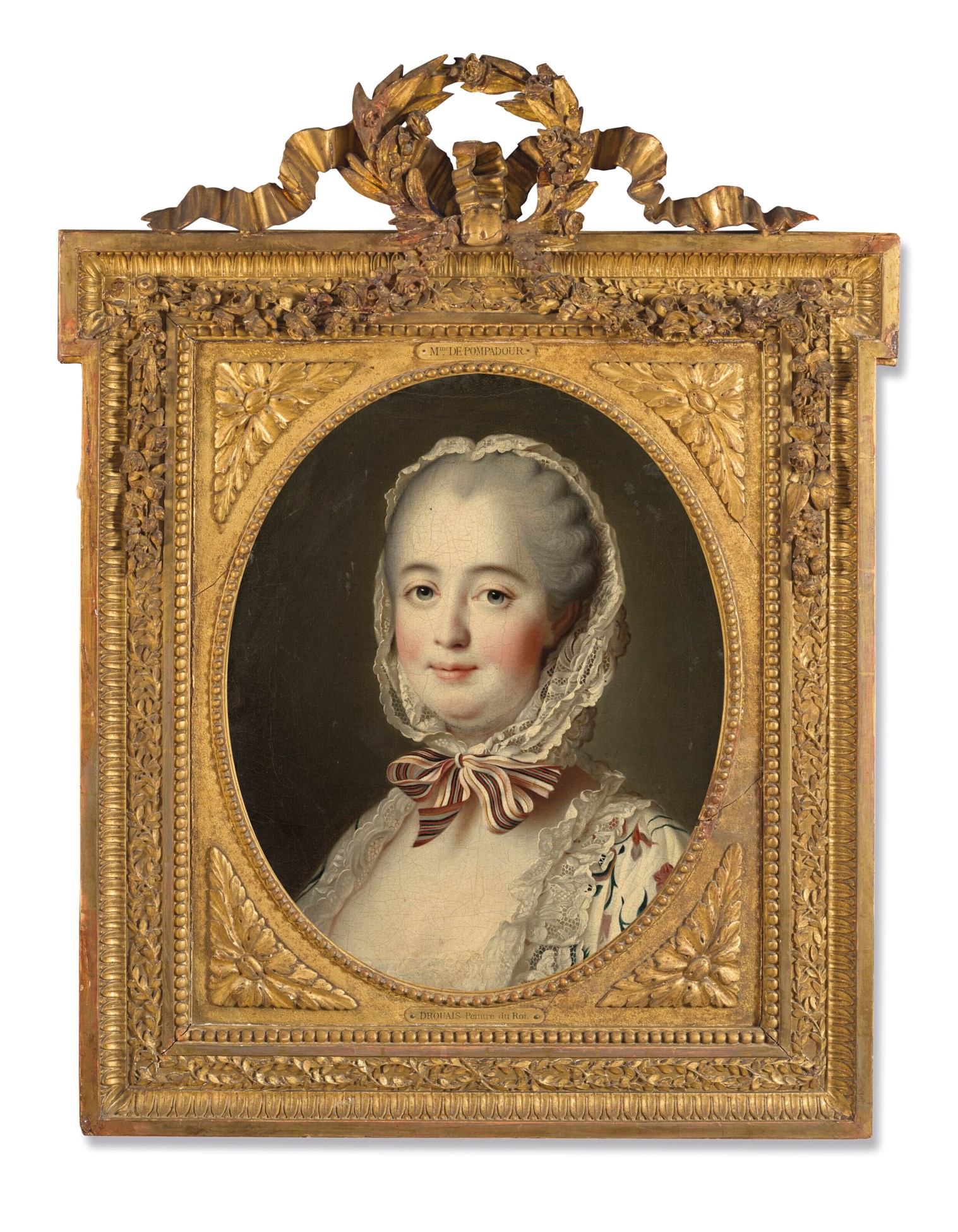 ATELIER DE FRANÇOIS-HUBERT DROUAIS (1727-1775), Portrait en buste de ...