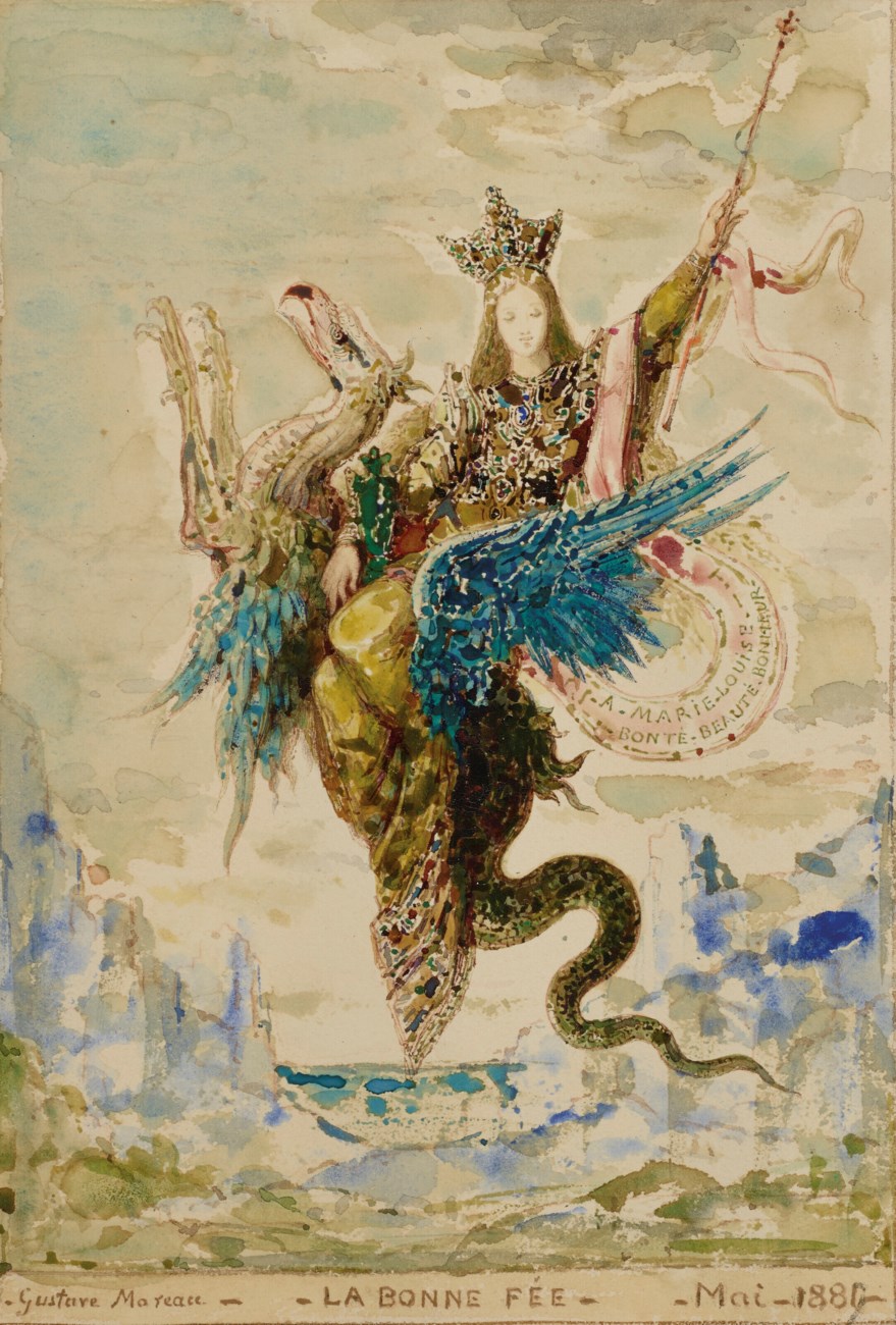 GUSTAVE MOREAU (PARIS 1826-1898), La Bonne Fée | Christie's