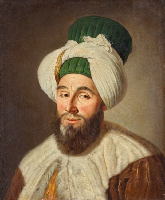 JACQUES-ANDRÉ-JOSEPH AVED (DOUAI 1702-1766 PARIS), Portrait en buste de ...