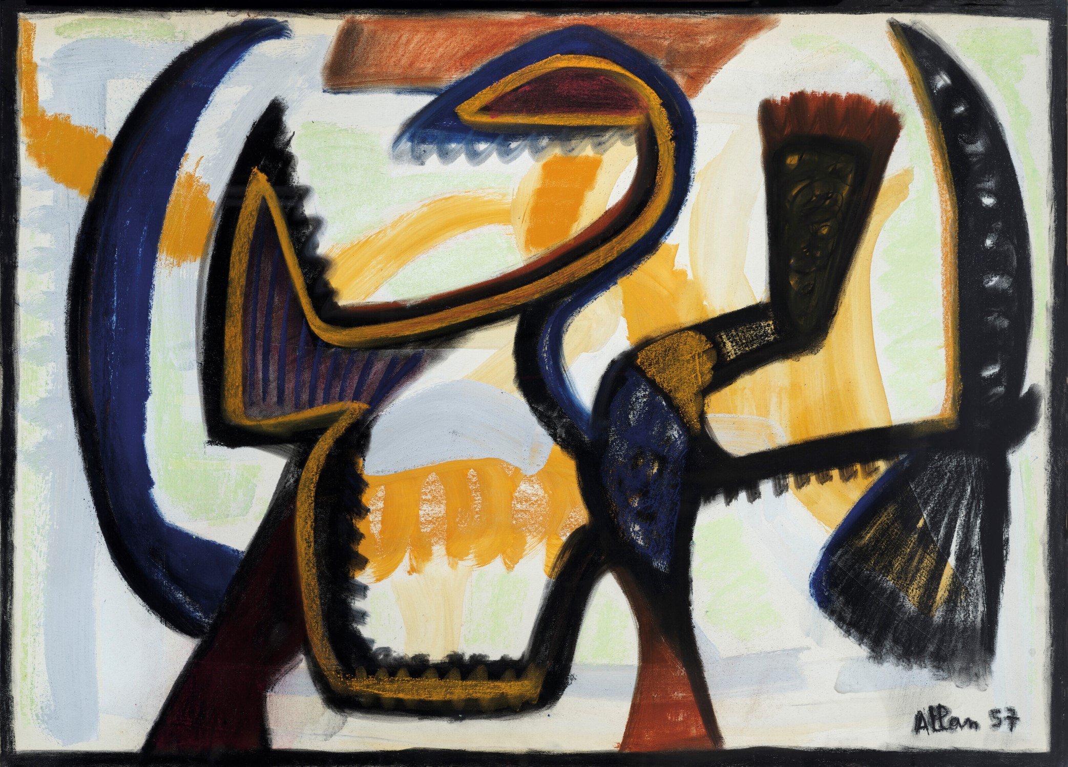 Jean-Michel Atlan (1913-1960), Sans titre | Christie's