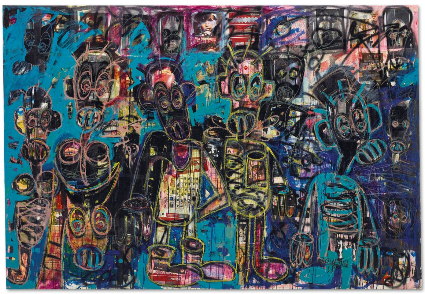 Aboudia (né en 1983), Sans titre | Christie's