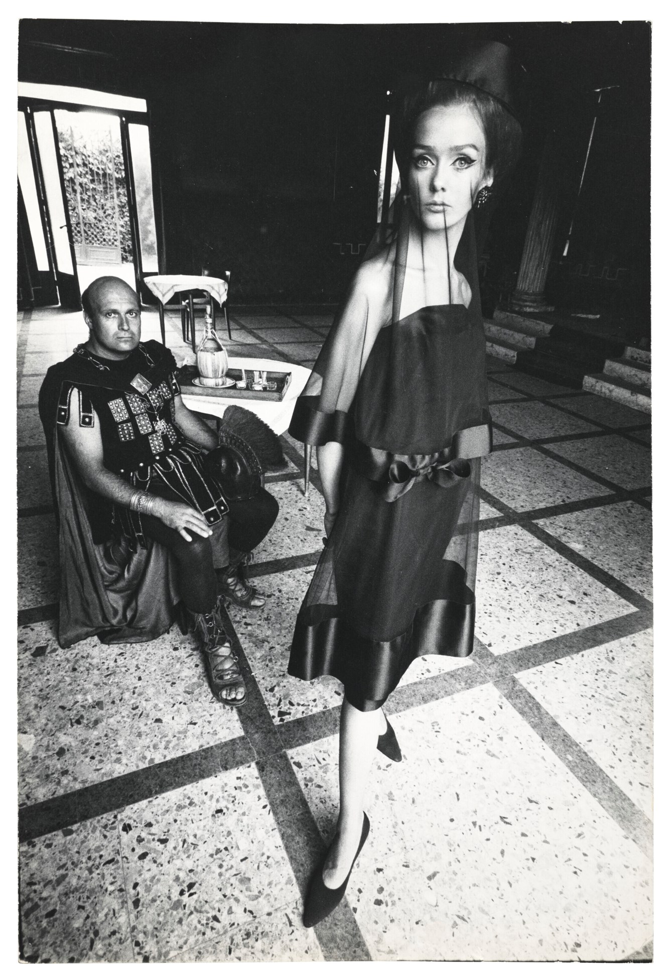 JEANLOUP SIEFF (1933-2000), Harper's Bazaar, Musée Capitolin, Rome ...
