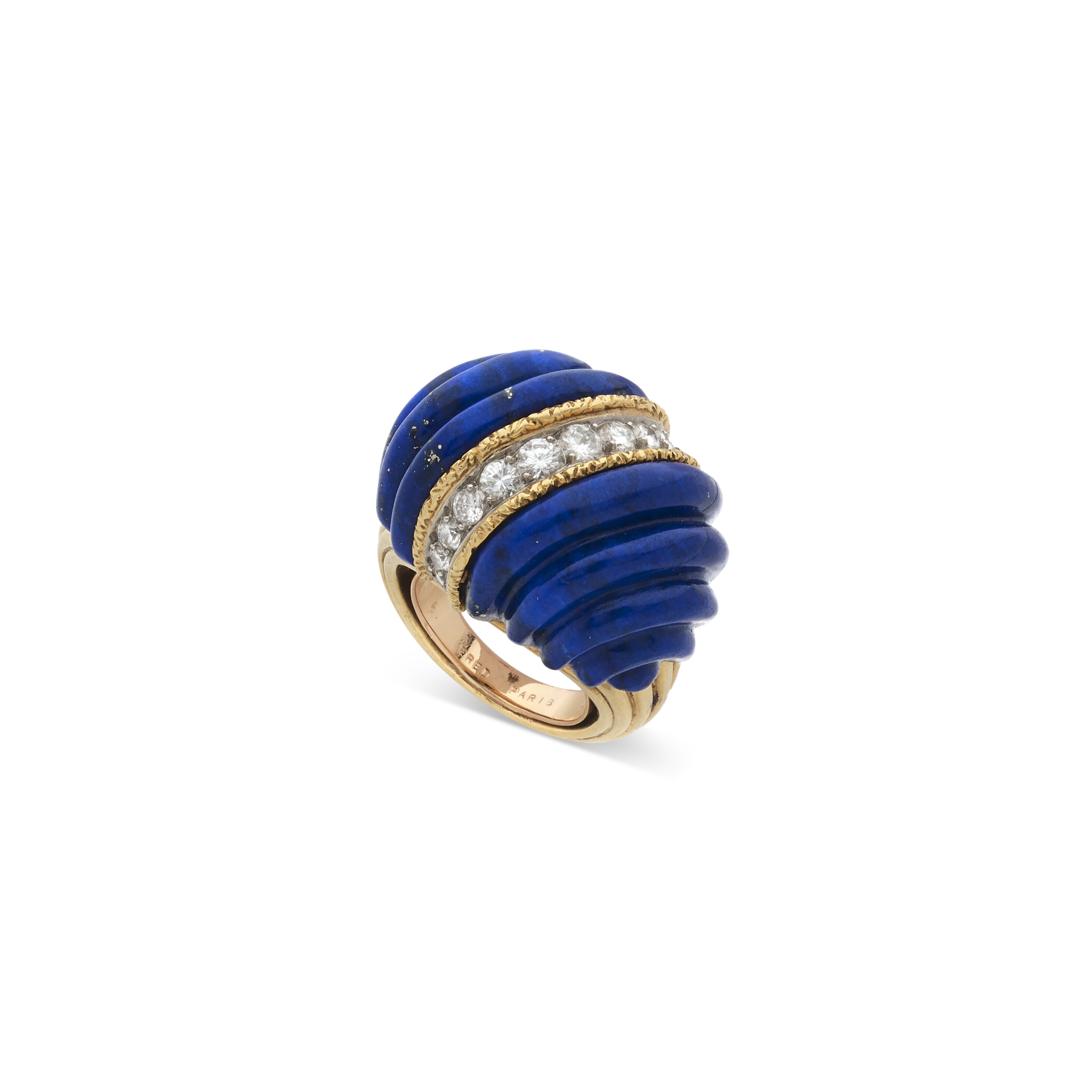 FRED BAGUE LAPIS-LAZULI ET DIAMANTS, | Christie’s