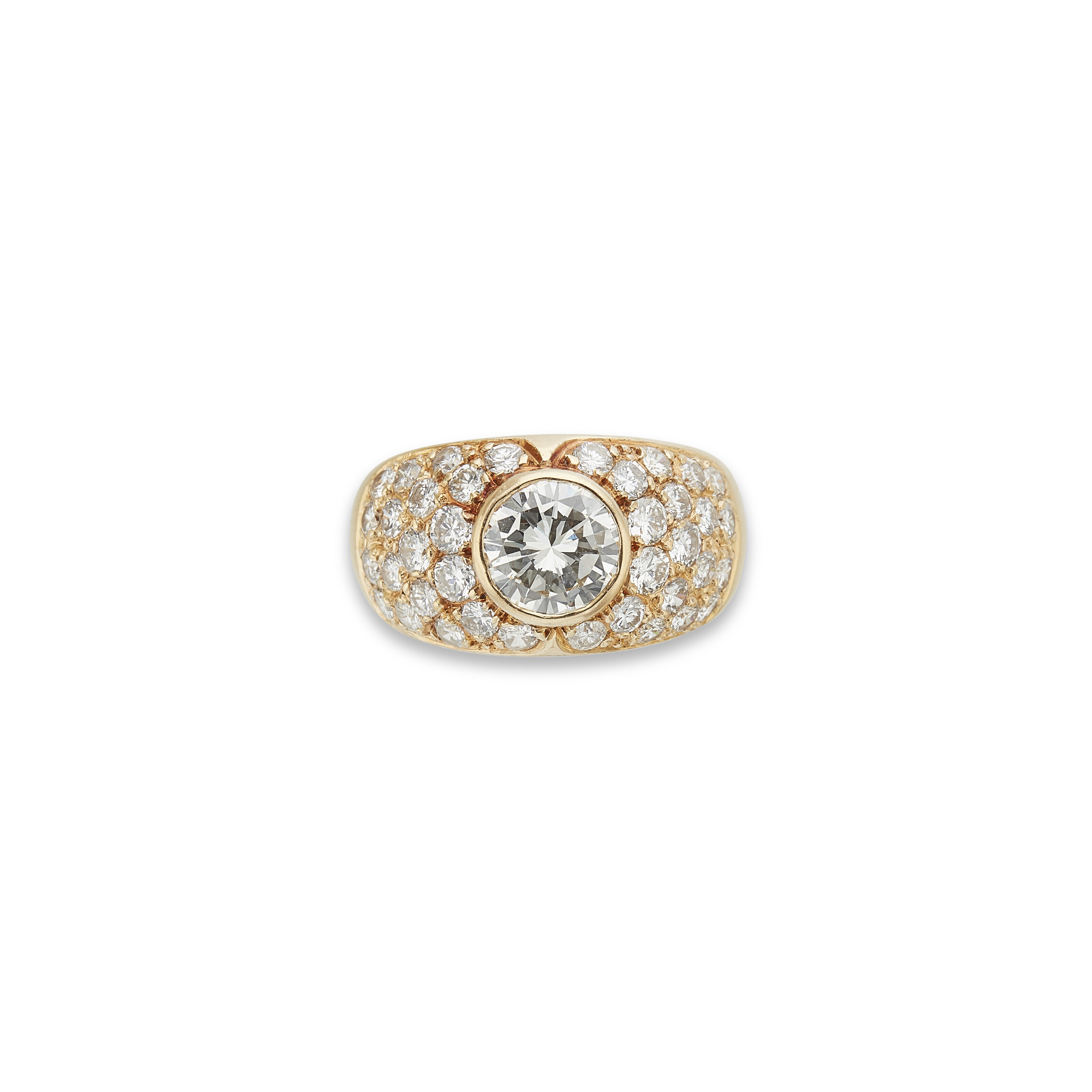 BAGUE JONC DIAMANT DE 1.80 CARAT ET DIAMANTS, | Christie’s